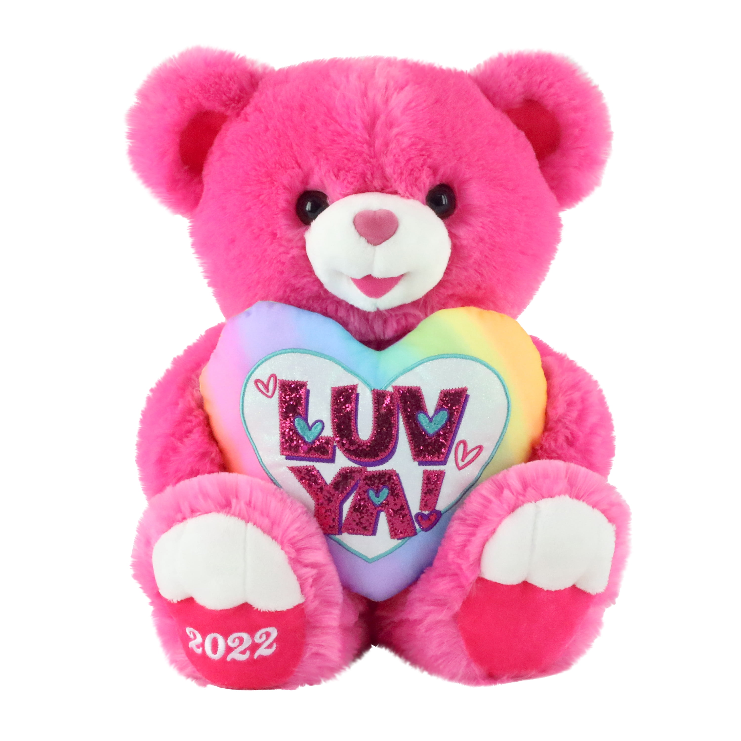 WAY TO CELEBRATE! 15" Valentine’s Day Sweetheart Teddy Bear Plush Toy ...