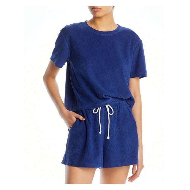 WAYF Womens Terry Cloth Short High-Waist Shorts - Walmart.com