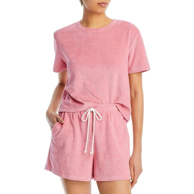 WAYF Womens Terry Cloth Short High-Waist Shorts - Walmart.com