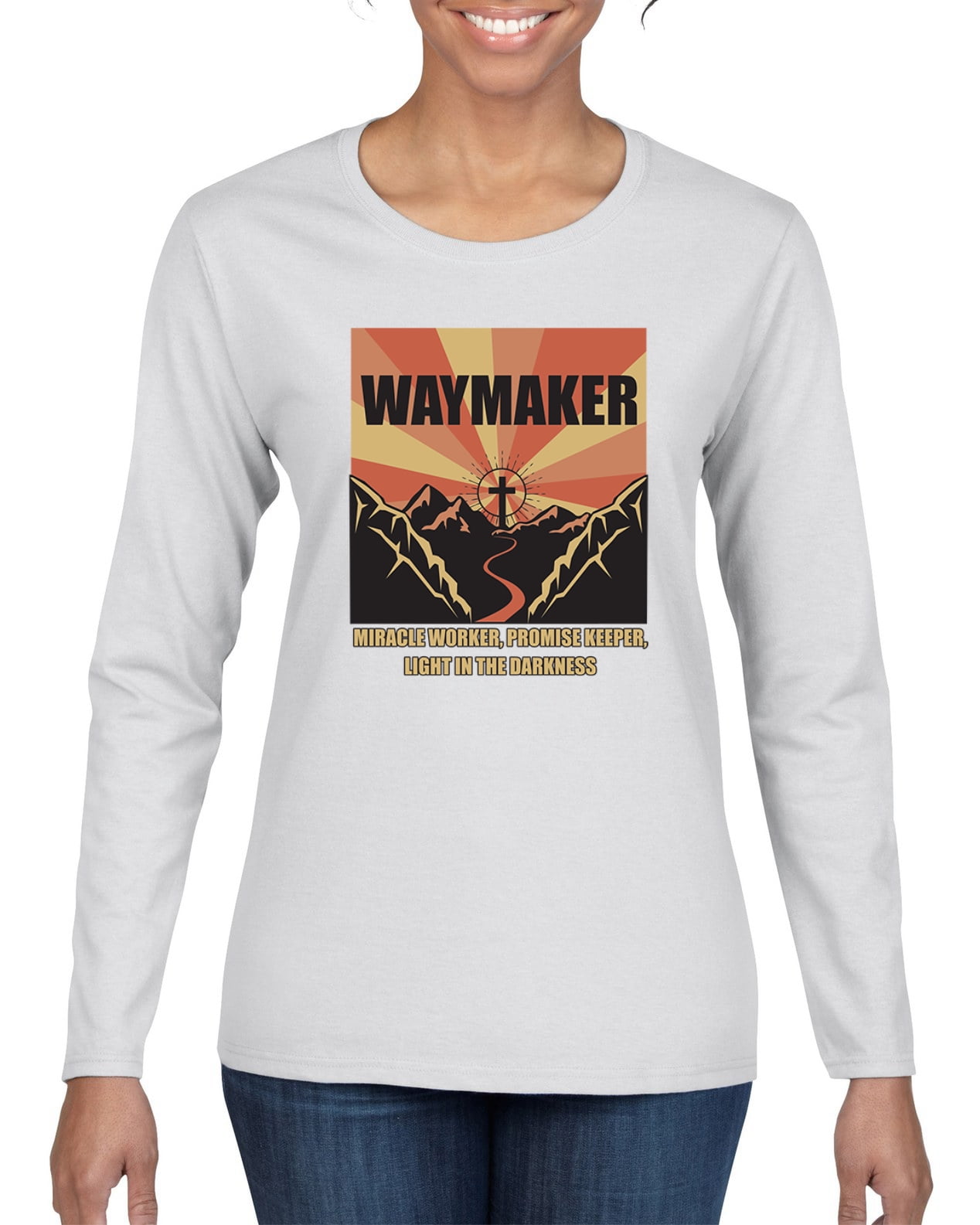 WAYMAKER Miracle Worker Promise Keeper Inspirational/Christian Womens ...