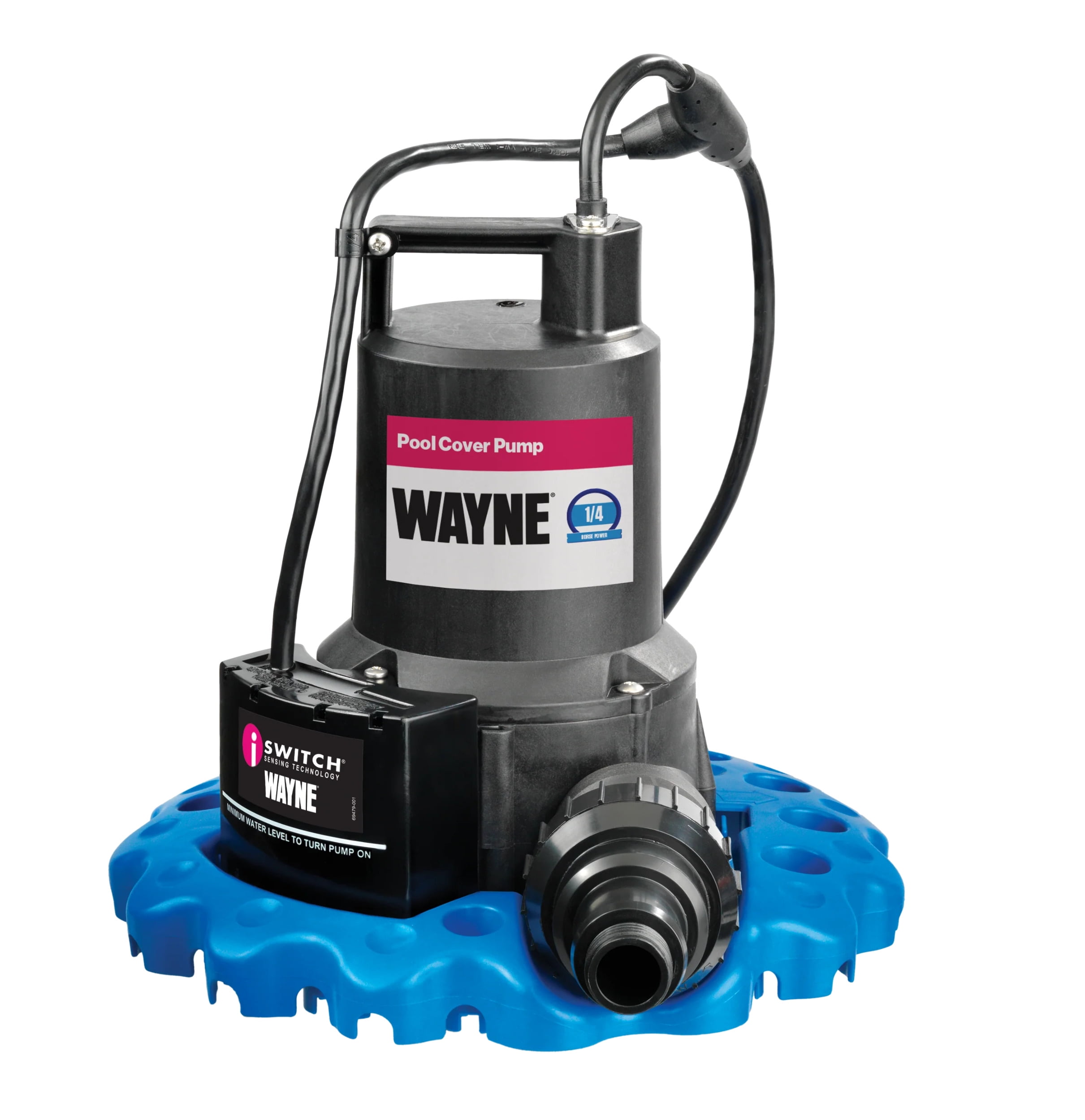 Wayne Wapc250 1/4 Hp Thermoplastic Non-Submersible Pool Cover Pump ...