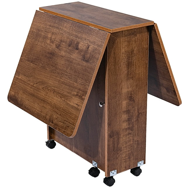 Multipurpose WAYTRIM Foldable Dining Table, Expandable Leaf-Style ...