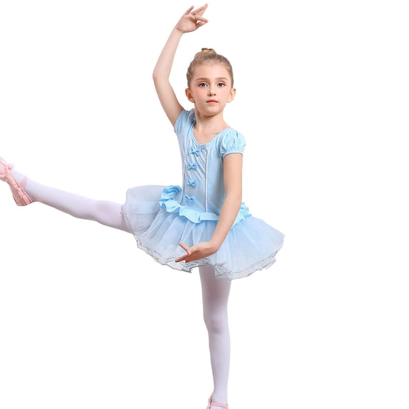 WAYUTE Girls' Dresses Classical Ballet Practice Tutu Dress for Dance ...