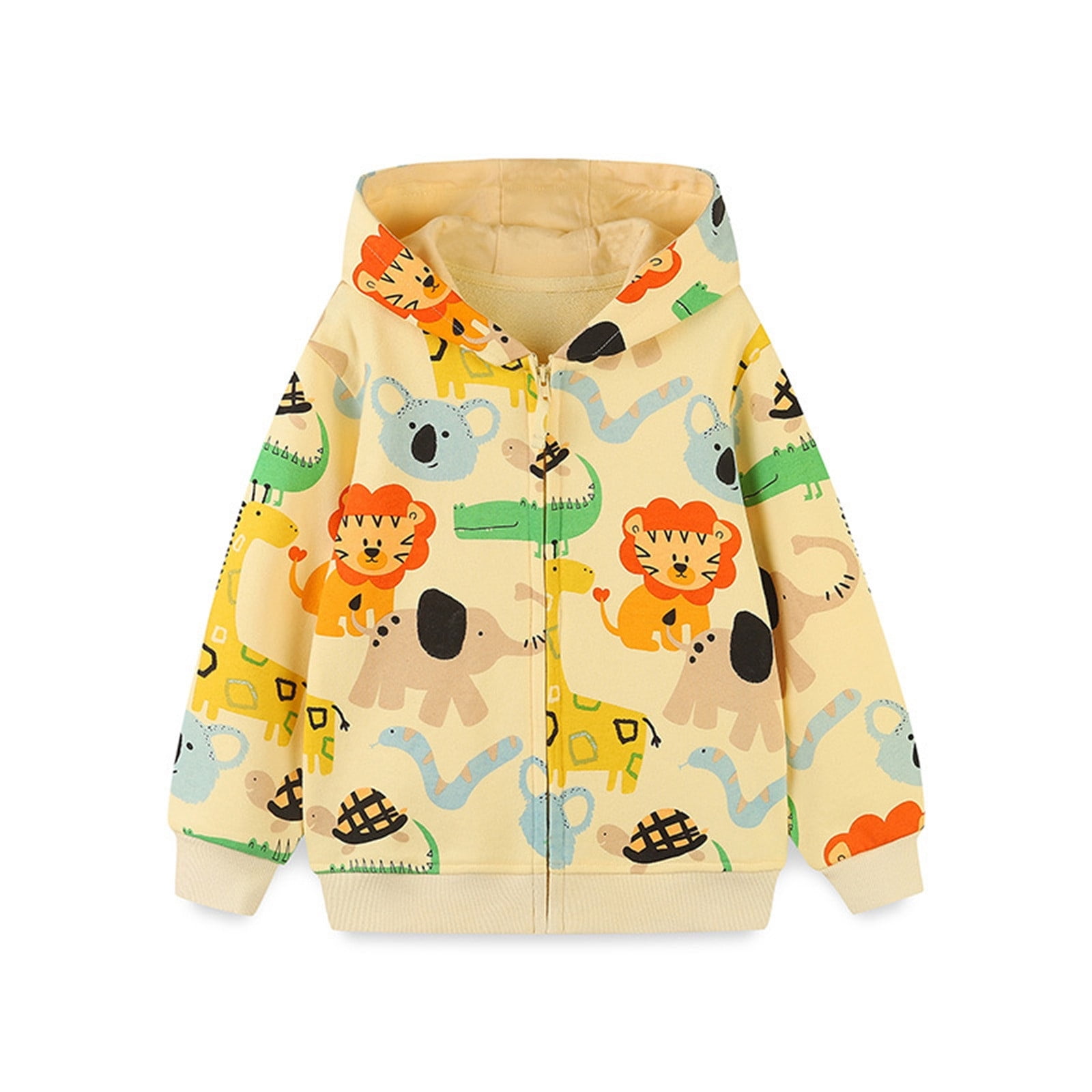 WAYUTE Girls Sweatshirts Baby Boys Hooded Jacket Windbreaker ...