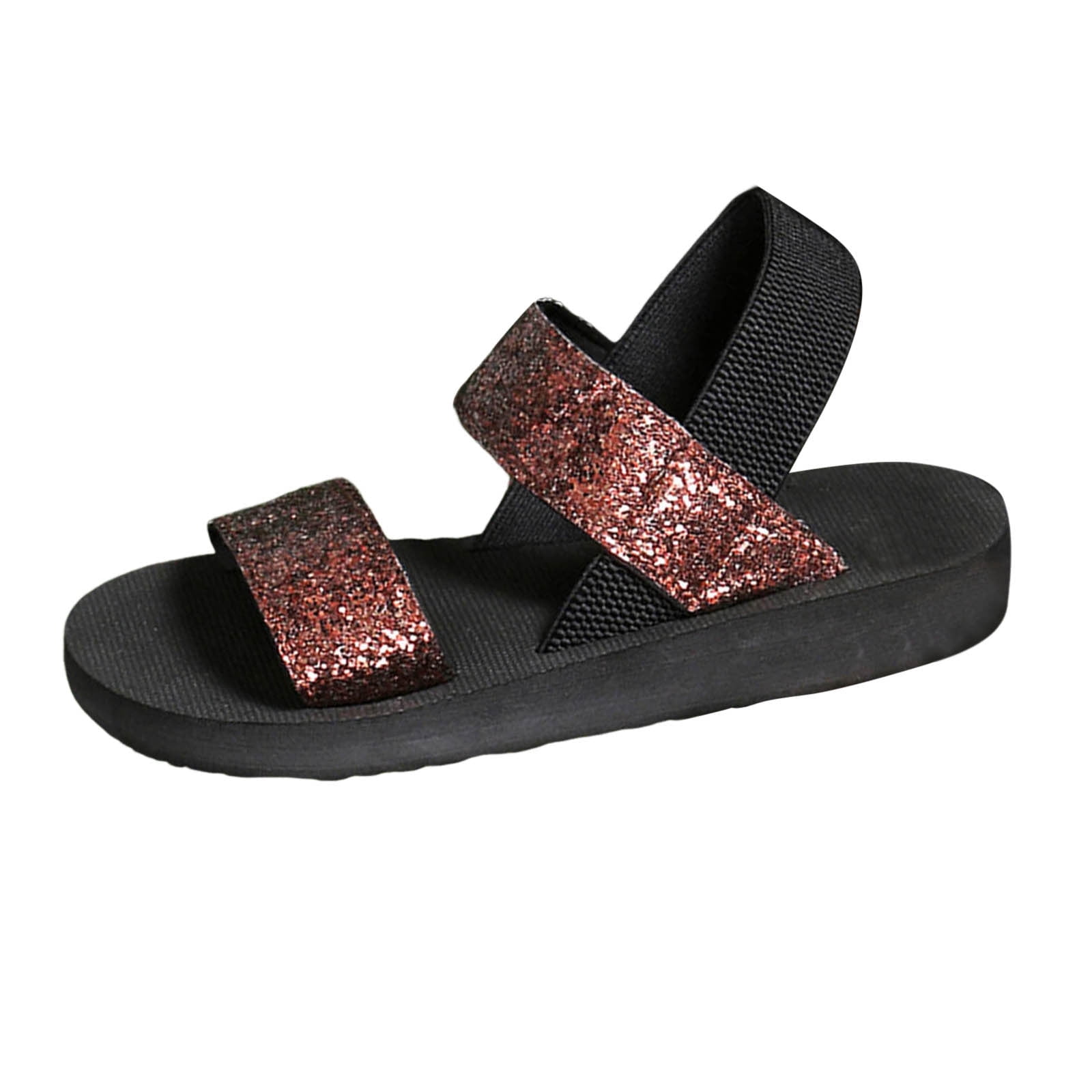WAYUTE Women Sandals Slippers Open Shoes Comfortable Everyday for Wide ...