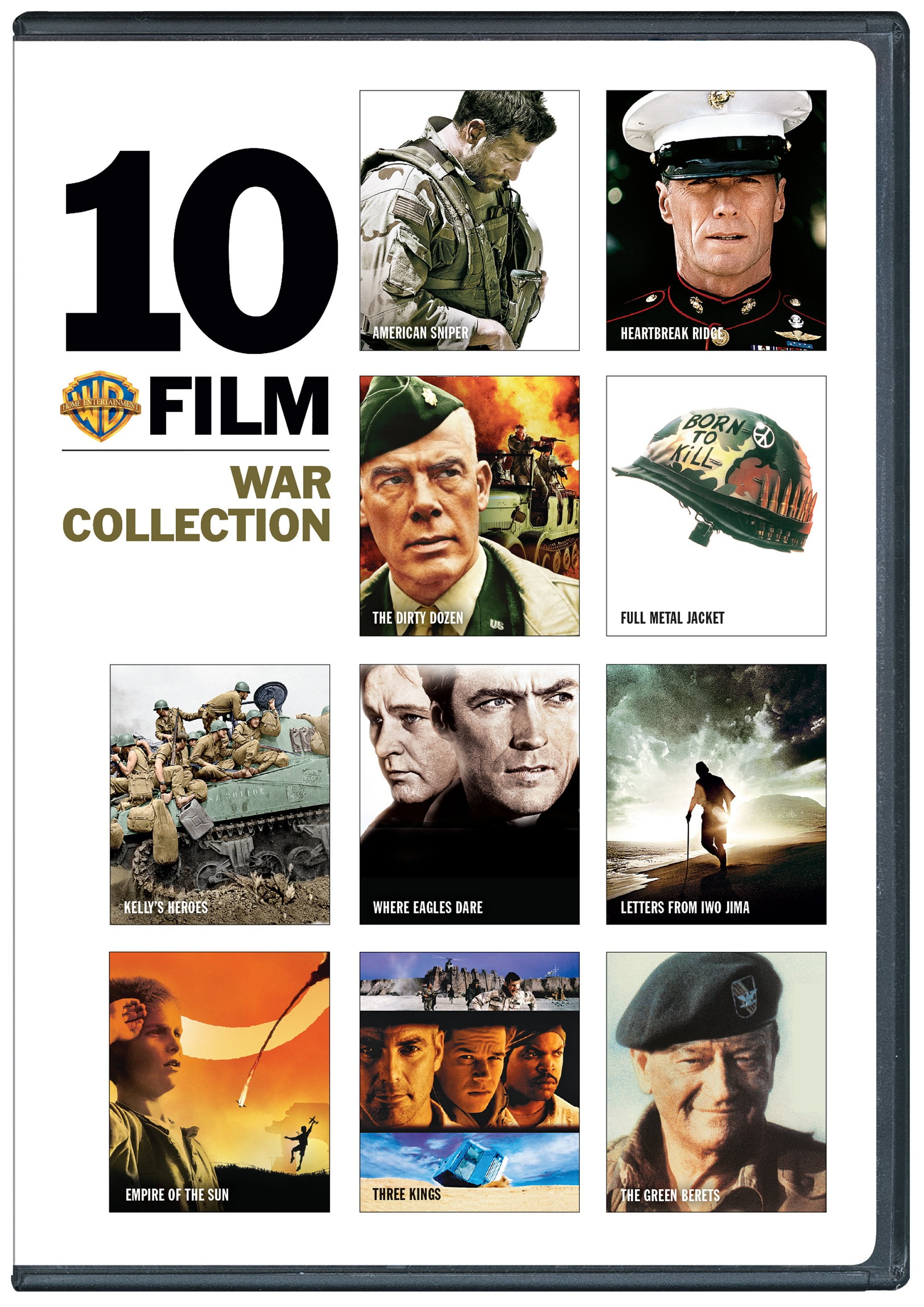 WB 10-Film War Collection (DVD Set) [DVD] - Walmart.com