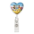 WB 100th Looney Tunes Wizard of Oz Heart Lanyard Retractable Reel Badge ...