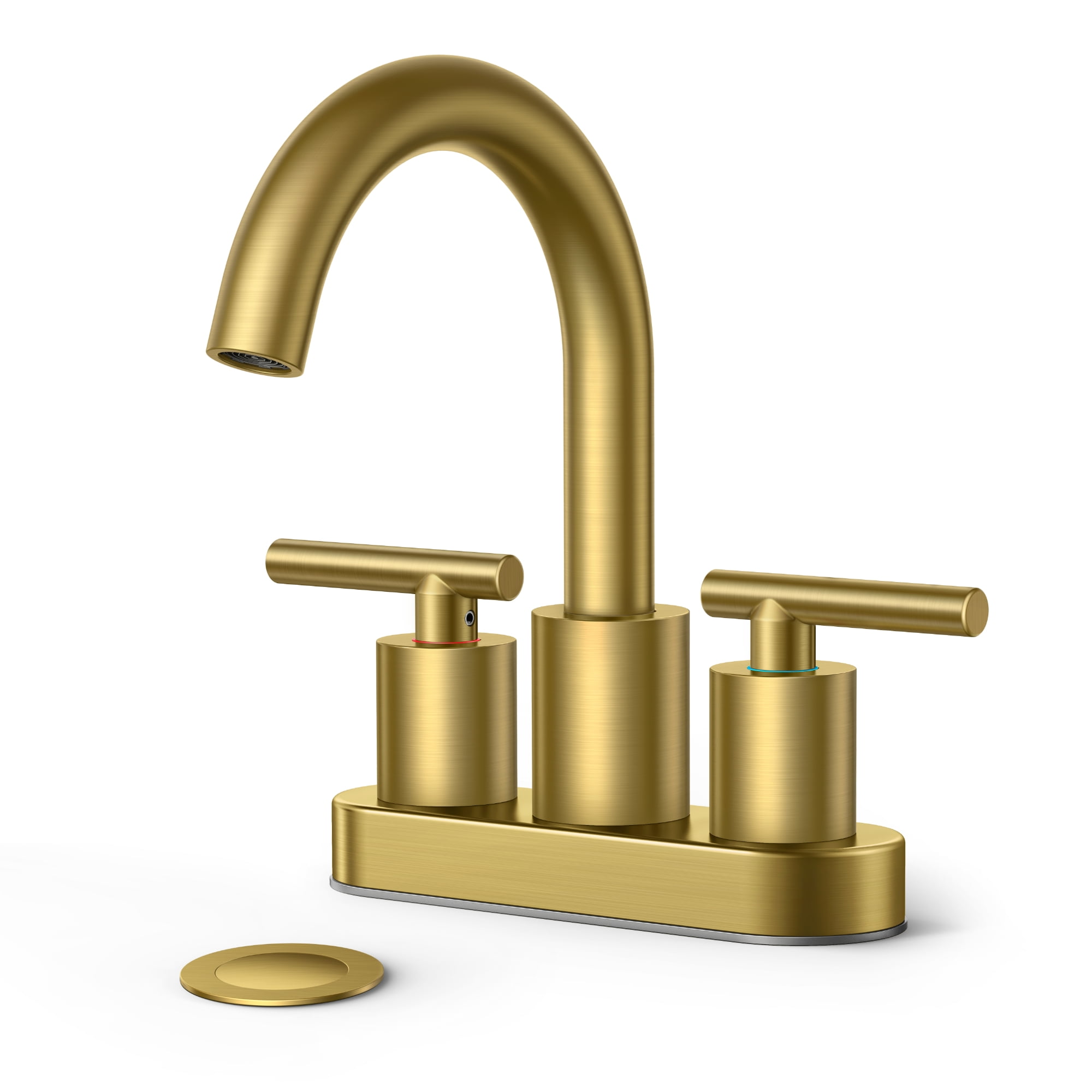 WB-39035G Celestine Centerset Bathroom Faucet with Drain Assembly, 2 ...