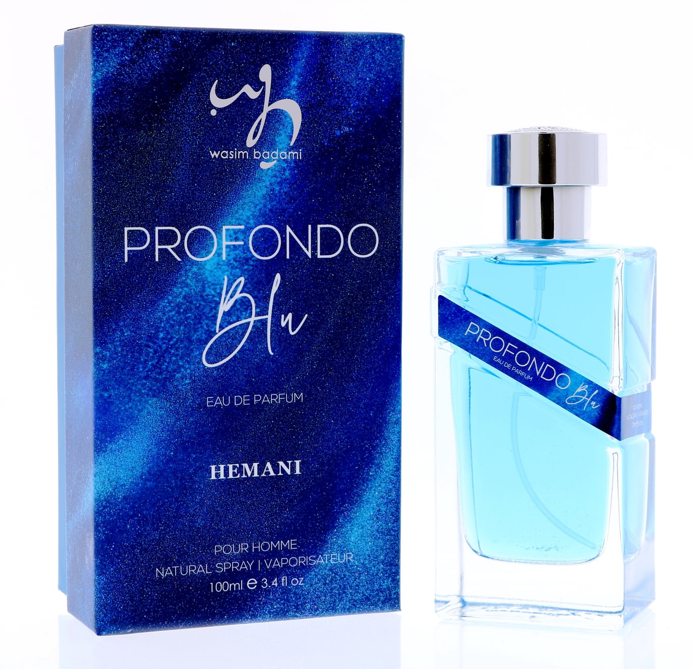WB HEMANI Perfume Profondo Blu for Men 100mL - Walmart.com