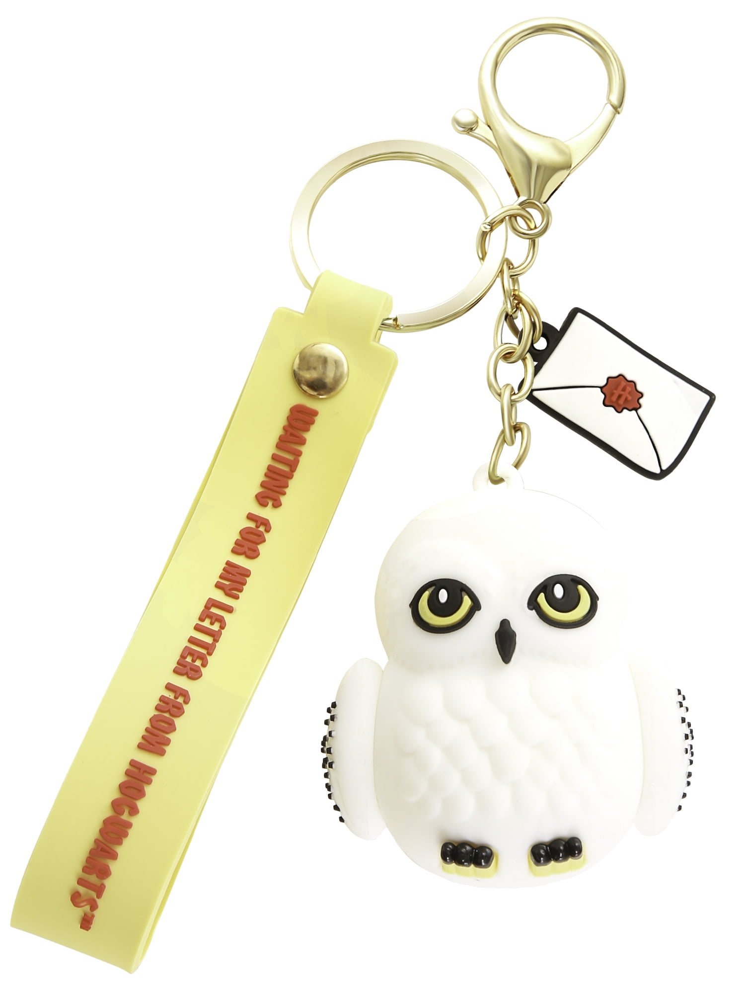 WB-Harry Potter, Unisex 3D Wizarding WORLD, Hedwig Keychain Charm ...
