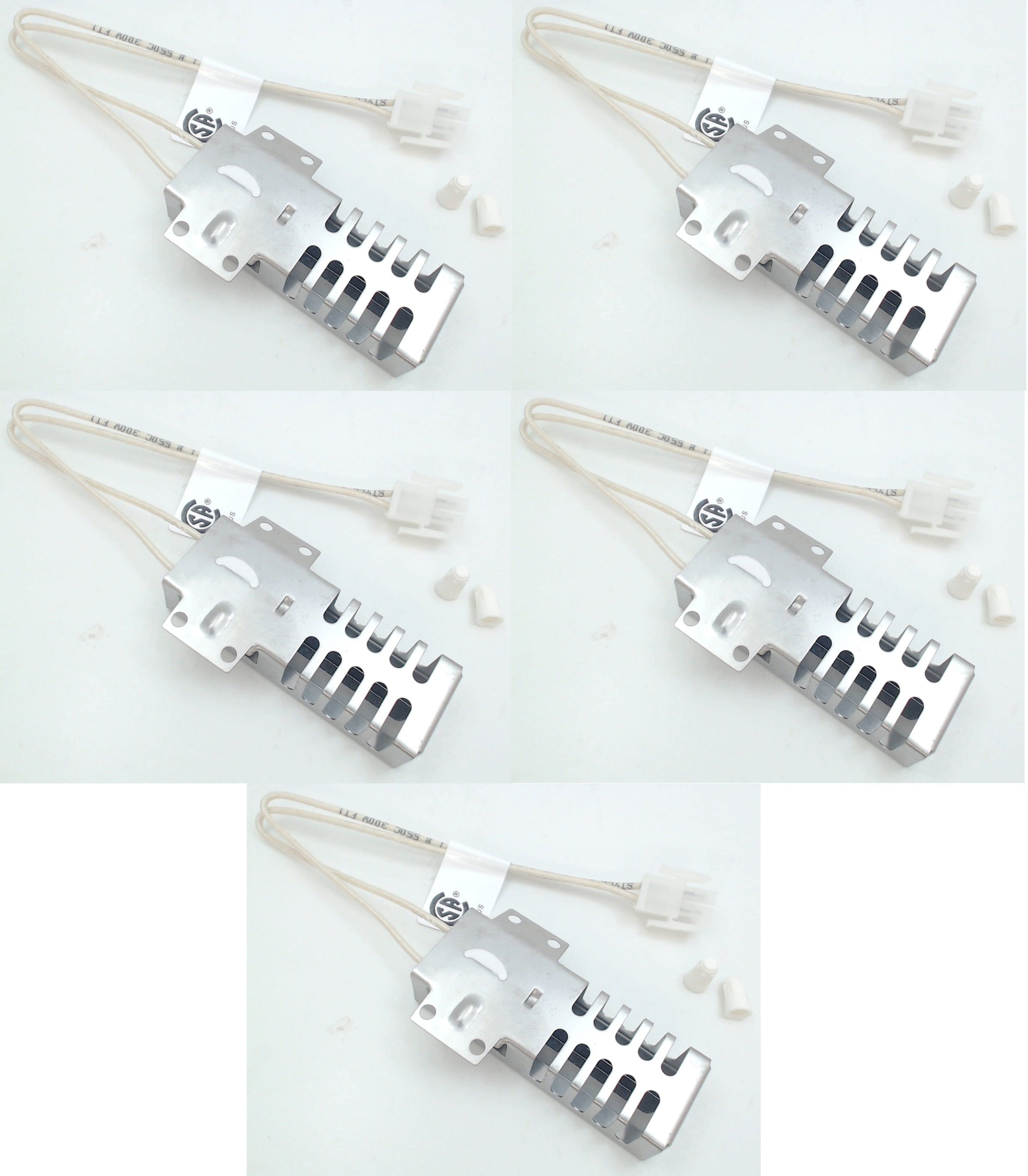 WB13K21 - Gas Oven Igniter 5 Pack for General Electric, AP2020569 ...