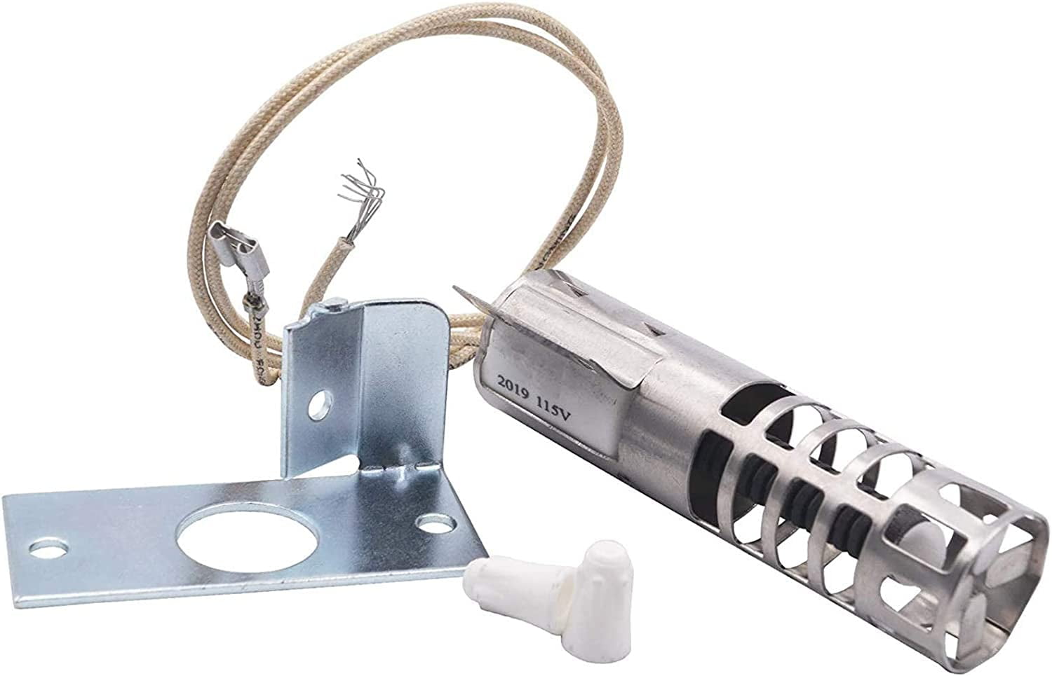 WB2X9154 WB13K10027 Gas Range Oven Broiler XL44 Round Style Igniter ...