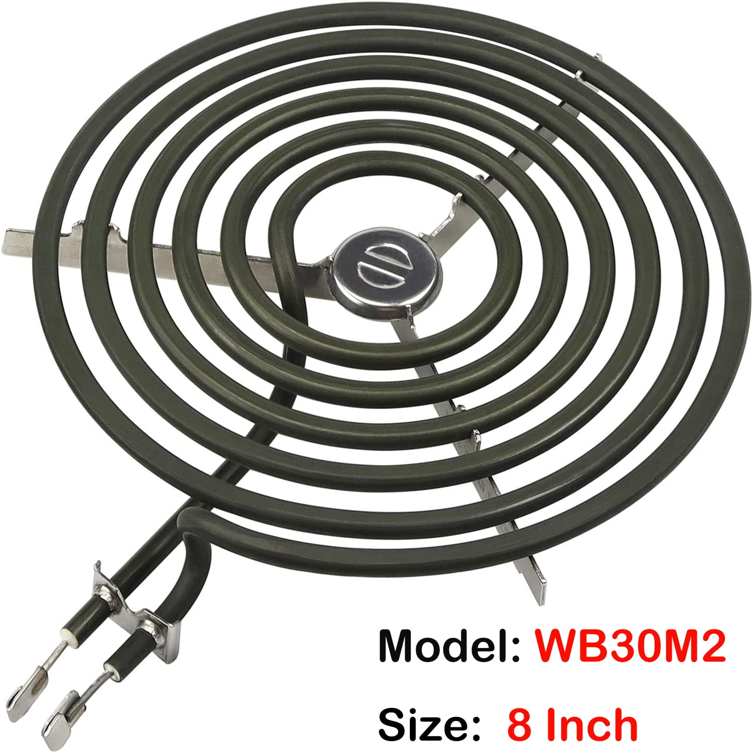 WB30M2 Range 8" Large Surface Burner Element Coil Replacement for G.E 6 ...