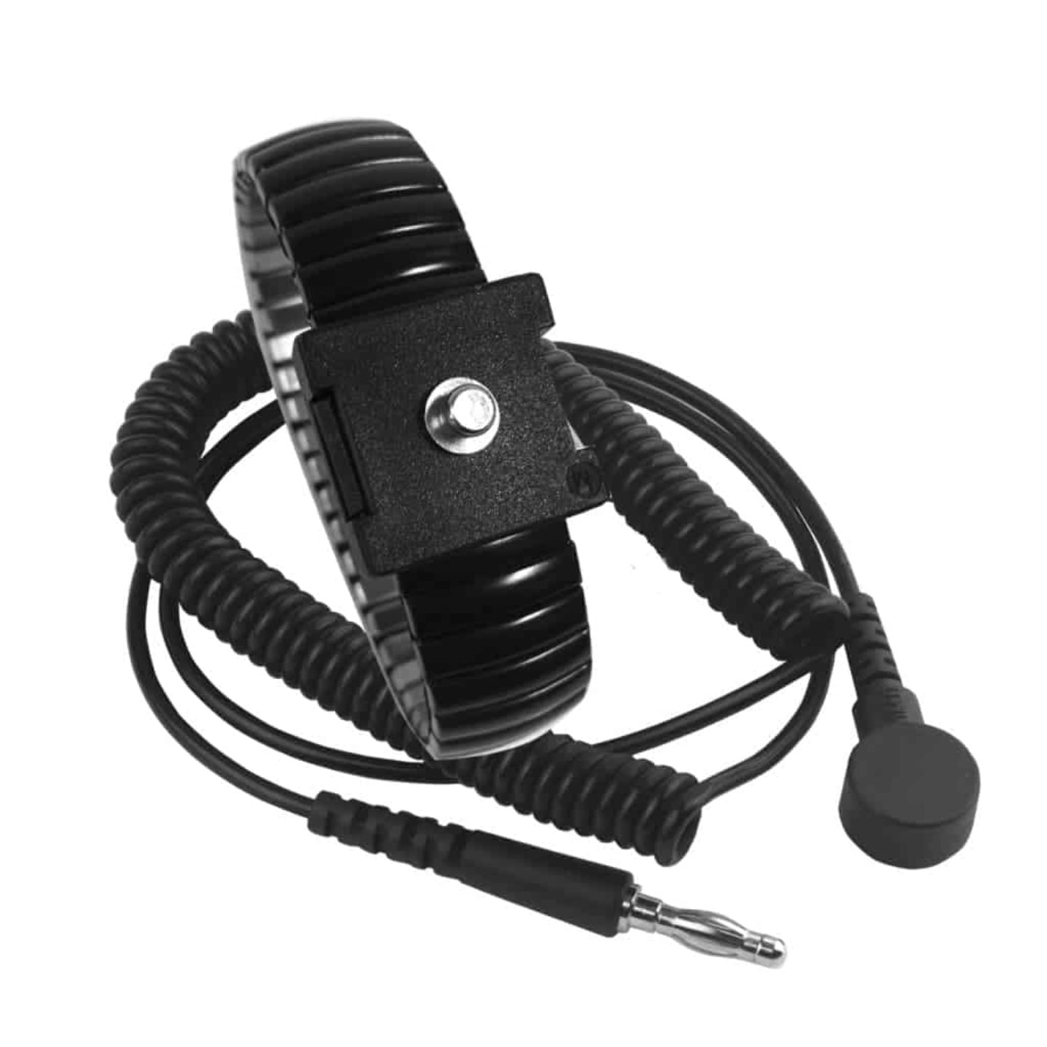 WB9000 Series Metal Wrist Band & Coil Cord Set - Metal expansion band ...