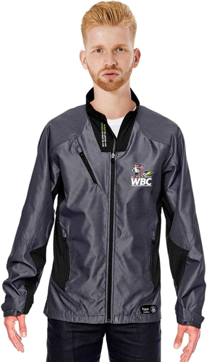 WBC MEN'S Black Lightweight Polyester Jacket - Walmart.com