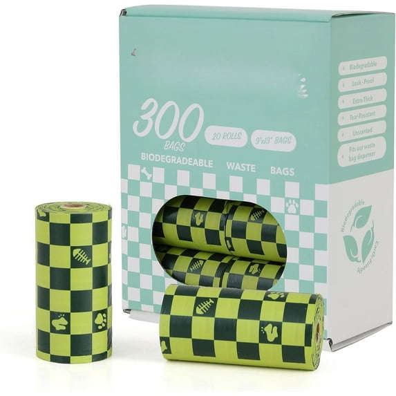 WBG1000B-20SET 13 in. x 9 in. Extra Thick Leak Proof Unscented ...