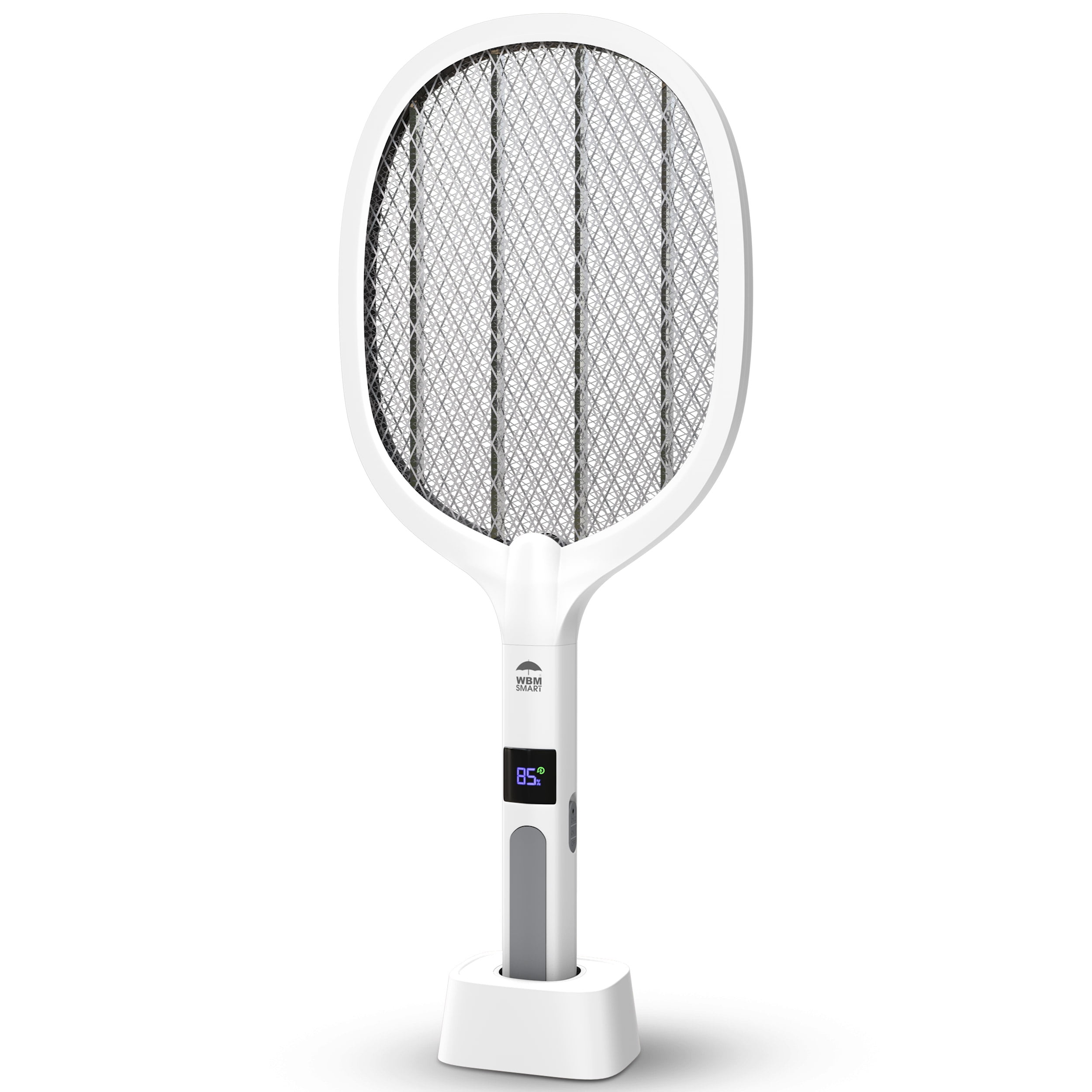 WBM Electric Bug Zapper, Portable Insect Killer, LED Light Fly Swatter ...