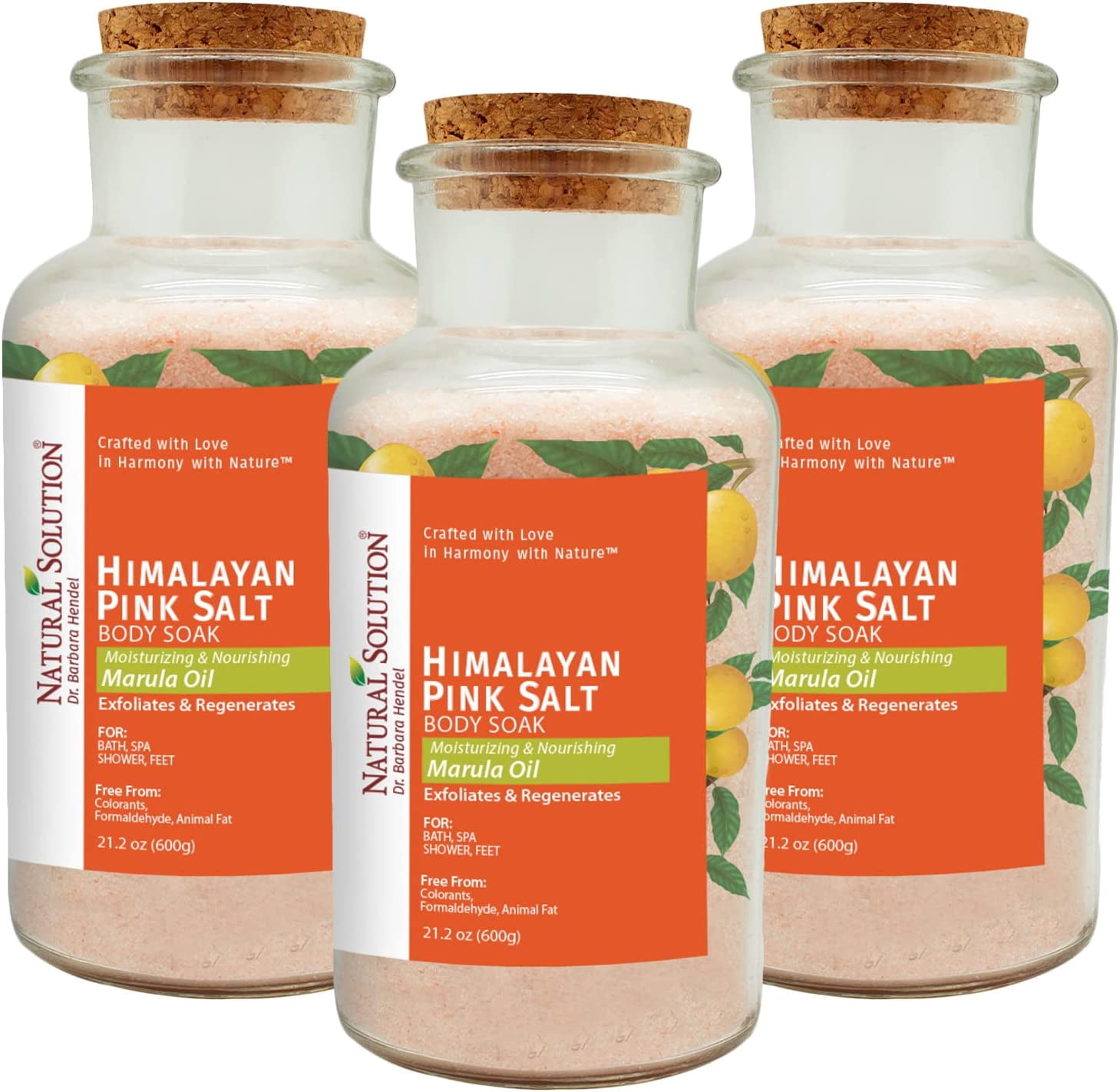 WBM Himalayan Body Soak, Marula Oil Scent, Pack of 3 - Each 21.2 oz ...