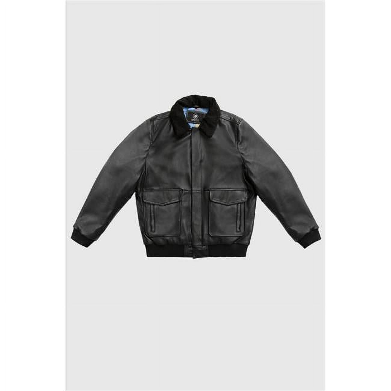 WBM2190NZ-XL-BLK Baron Fashion Leather Jacket for Men, Black - Extra ...