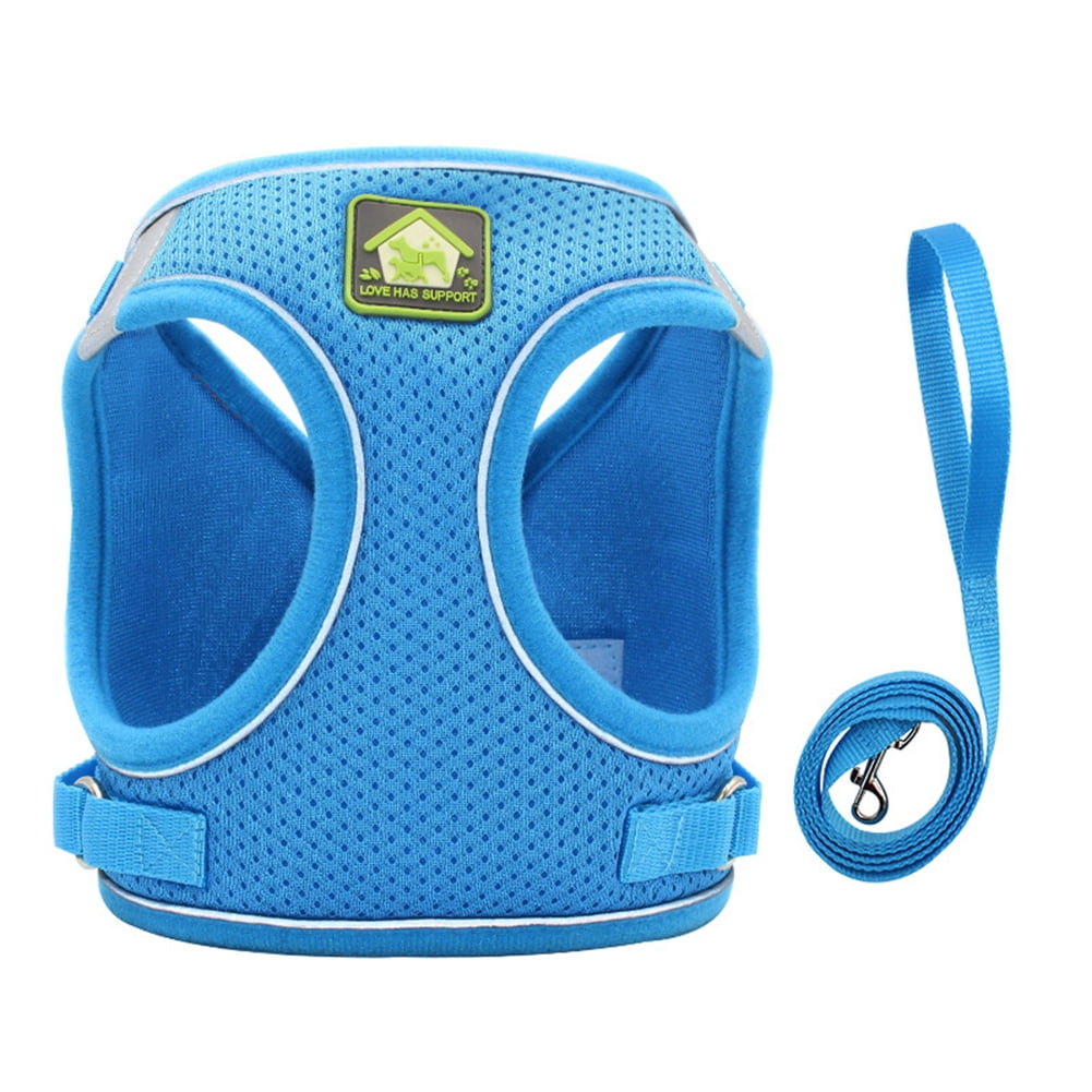 WBQ Cat Harness and Leash Set for Walking Escape Proof, Adjustable Soft ...