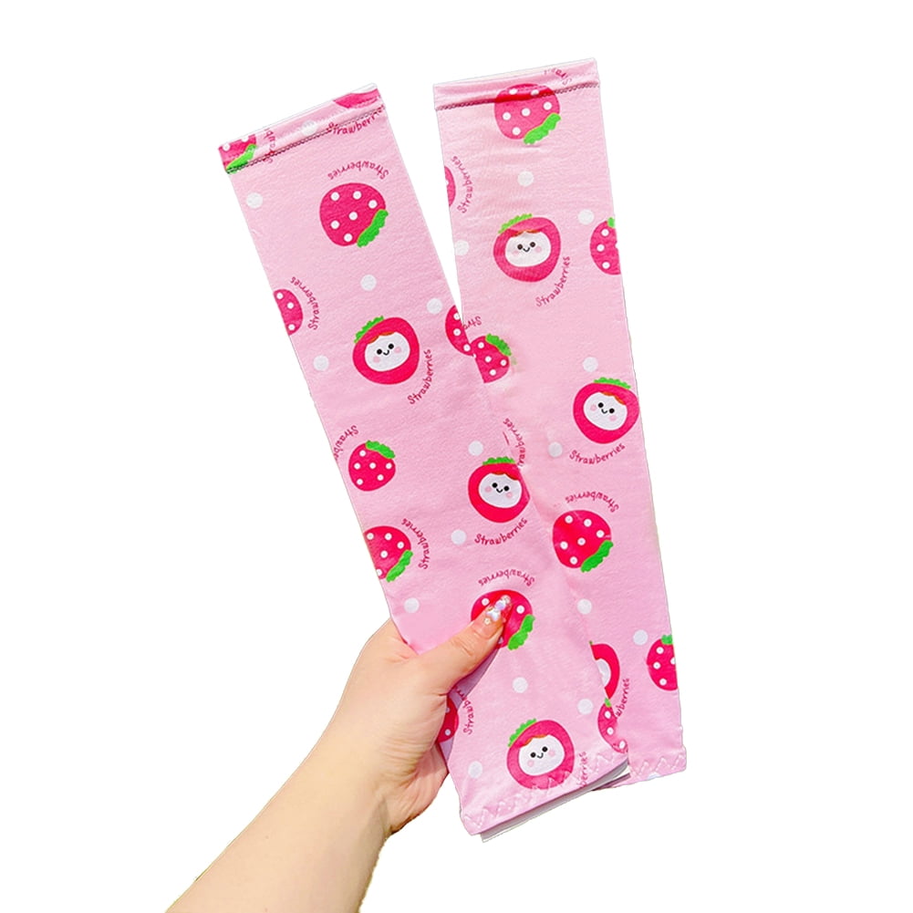 WBQ Kids Arm Sleeves UV Sun Protection Girl Baseball Sleeves Youth Boys ...