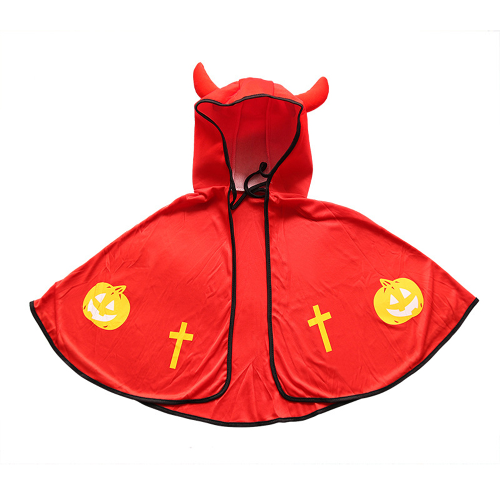 WBQ Kids Halloween Capes, Kids Halloween Cloak Wizard Cape with Hat for ...