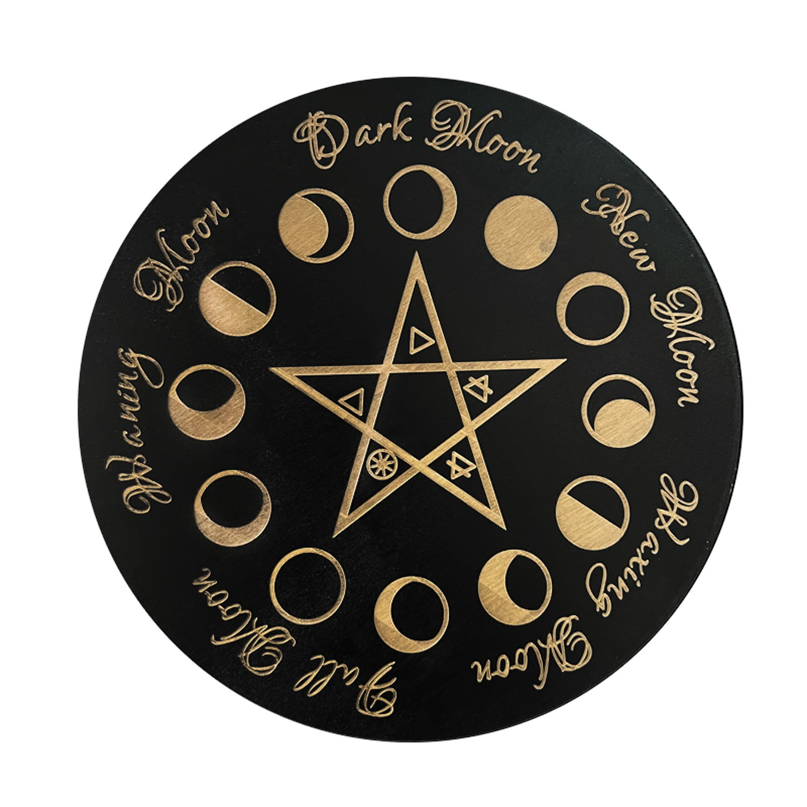 WBQ Pendulum Board Dowsing Divination, Wooden Pendulum Board Dowsing ...