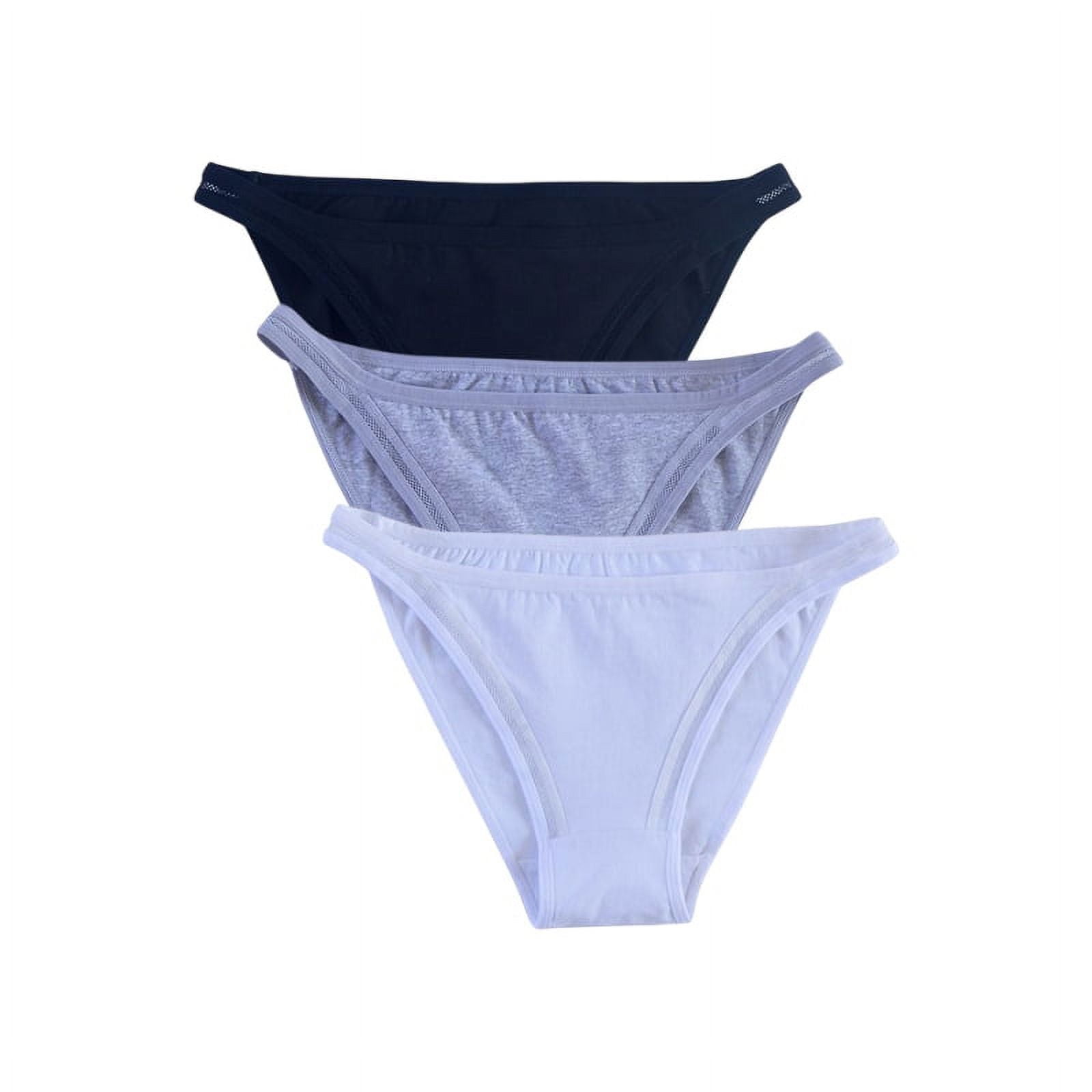 WBQ Women's Low-Rise String Bikinis Panties Breathable Soft Stretch ...