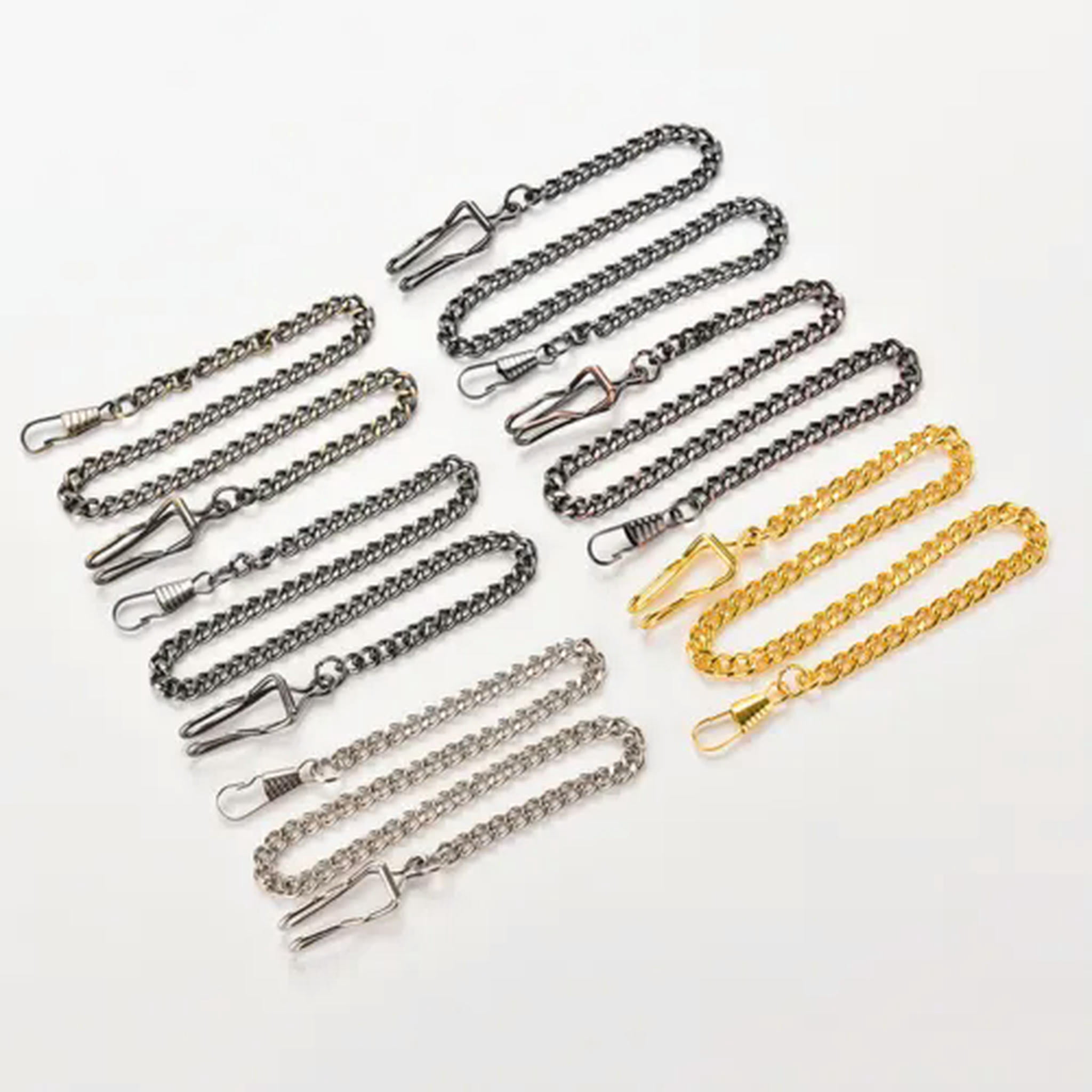 WBQF 36.5cm Bronze Alloy Chain FOR Antique Quartz Women Men Vintage ...