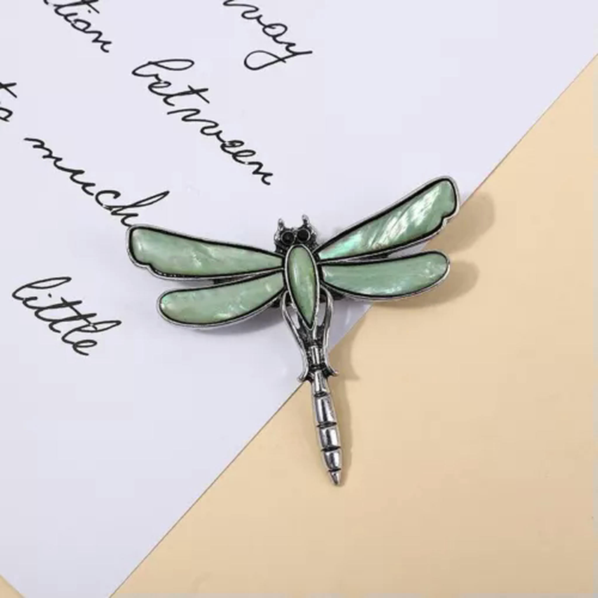 WBQF Dragonfly Brooch Enamel Flower Pins Enamel Pin Animal Insect ...