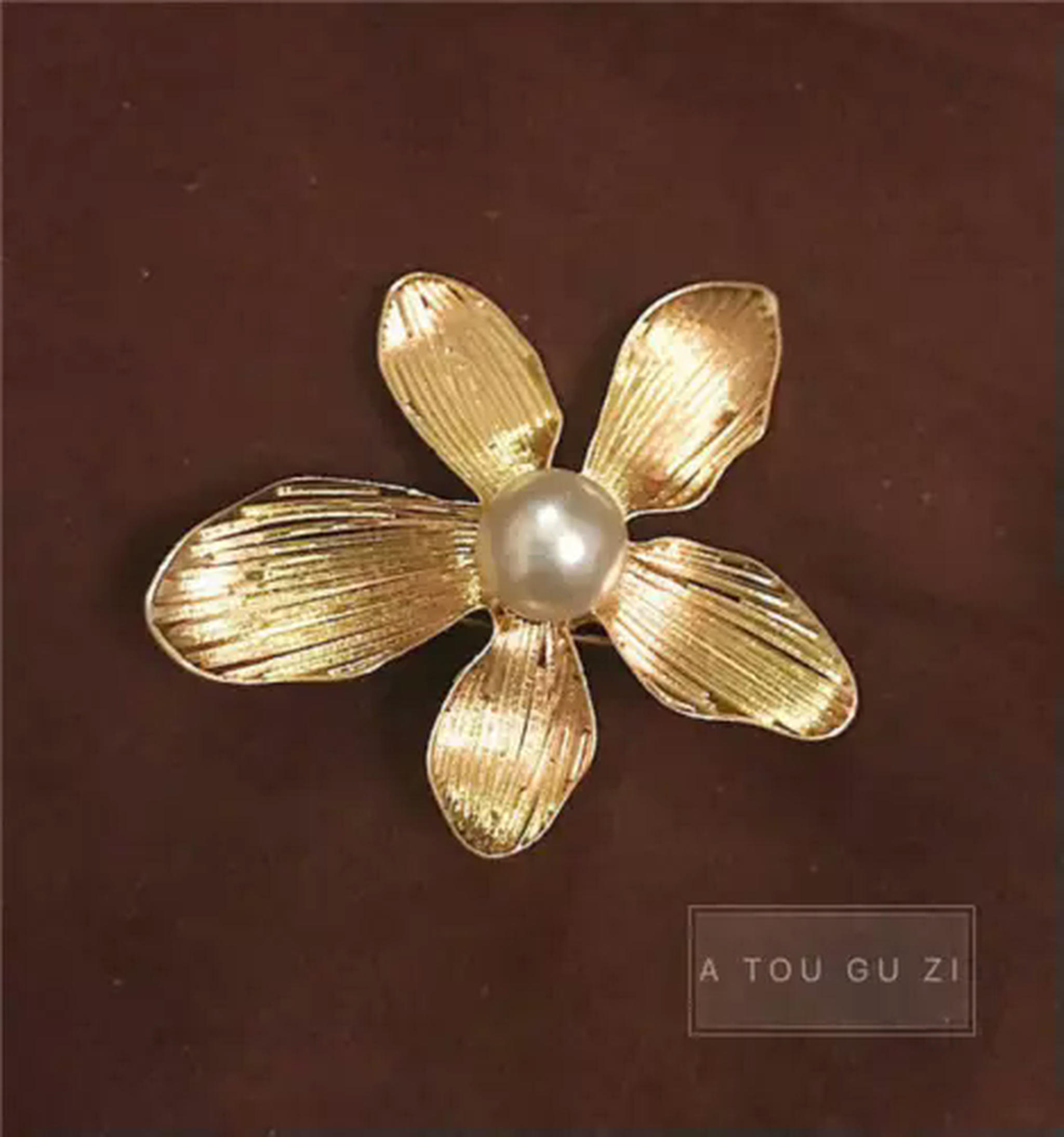 WBQF Vintage Pearl Brooch Pin Badge Brooch Jewelry Women Party Corsage ...