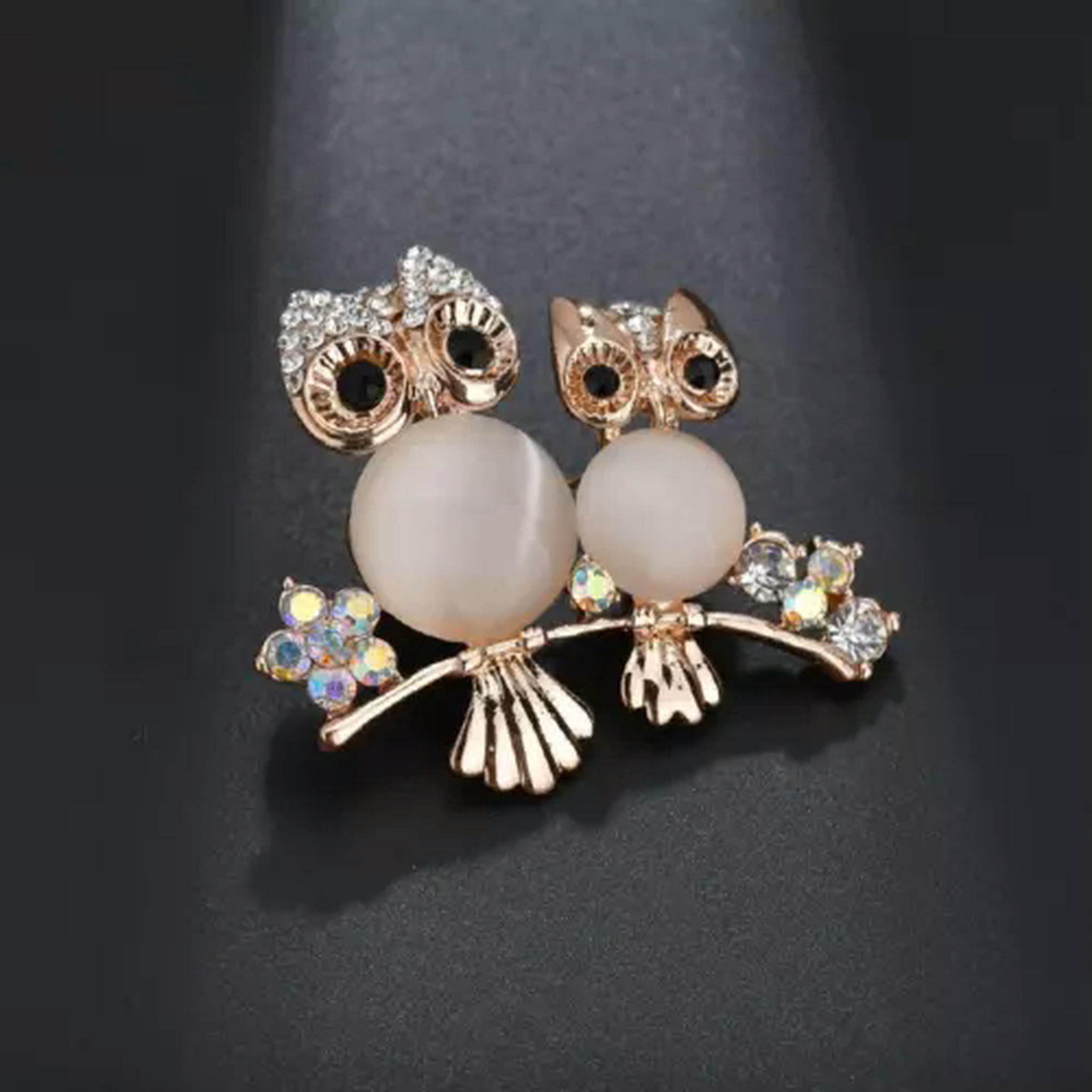 WBQF Women Men Fashion Crystal Enamel Cartoon BroochesVintage Brooch ...