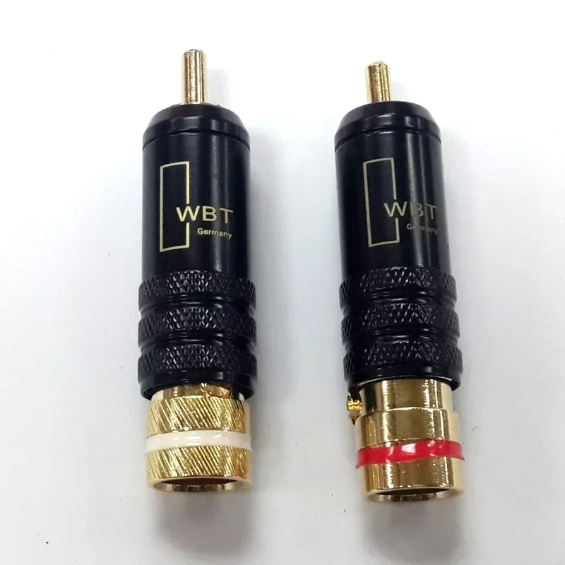 WBT lotus plug RCA Connector Connectors Male Signal Line Plug WBT 0144 ...