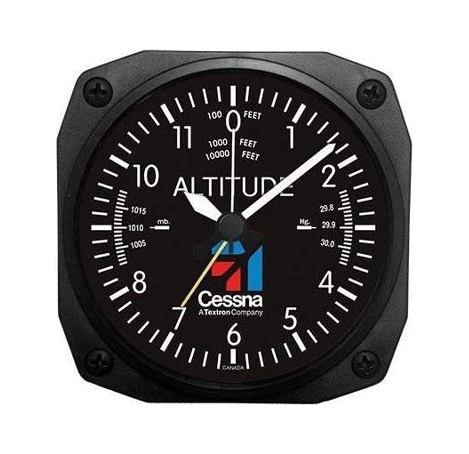 WBTAYB Aviation Classic Altimeter CESSNA Desk Top Travel Alarm Clock ...