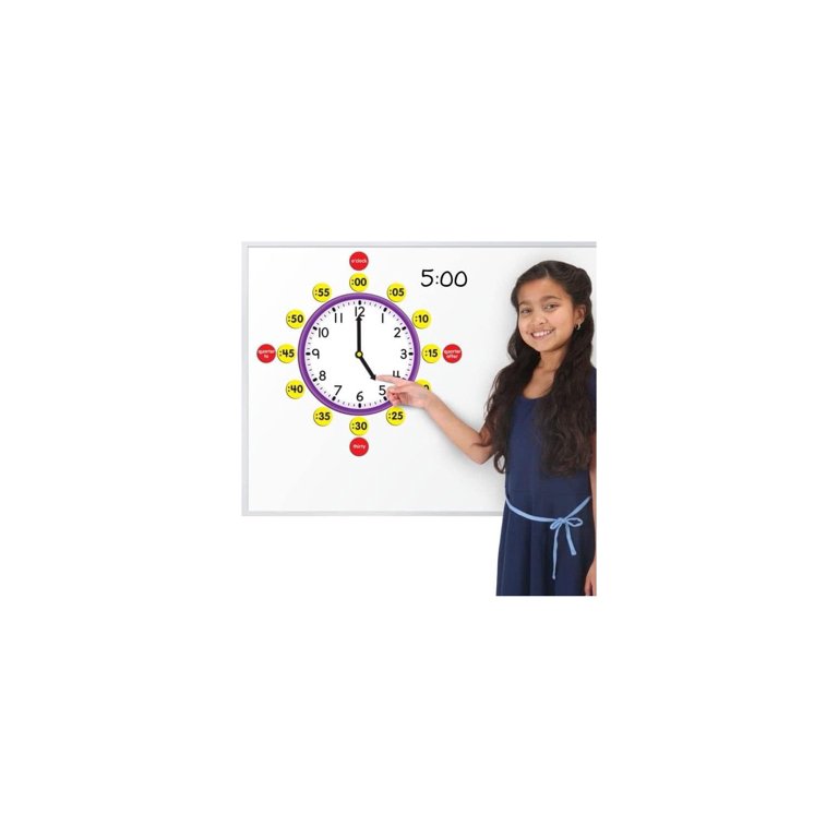 Clock Face With Movable Hands Modern Clock Face Hi Res Stock
