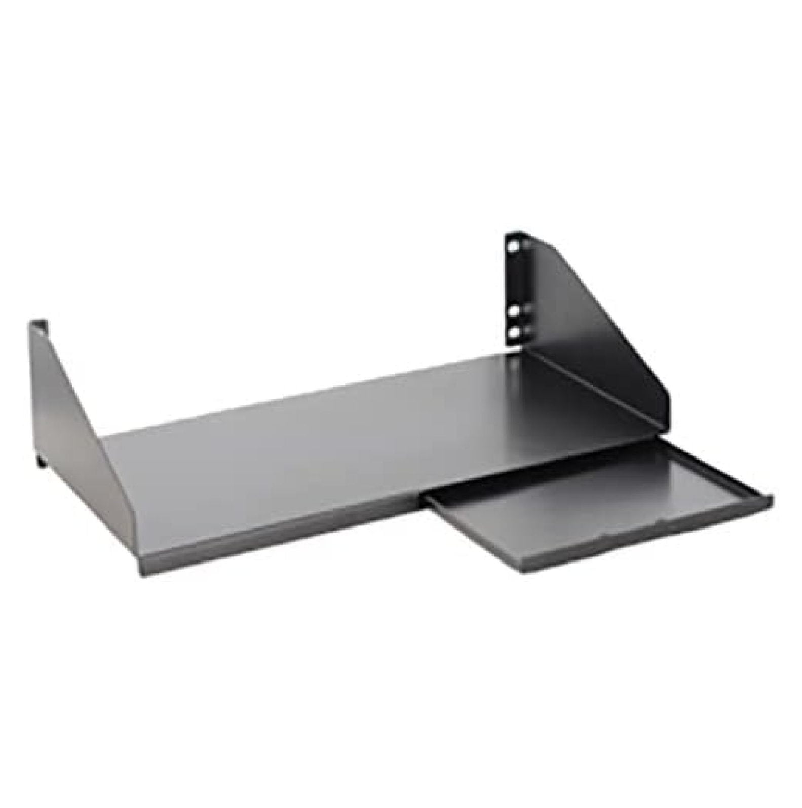WBTAYB Keyboard Shelf with Sliding Mouse Tray in 10-Inch Depth and 3 ...