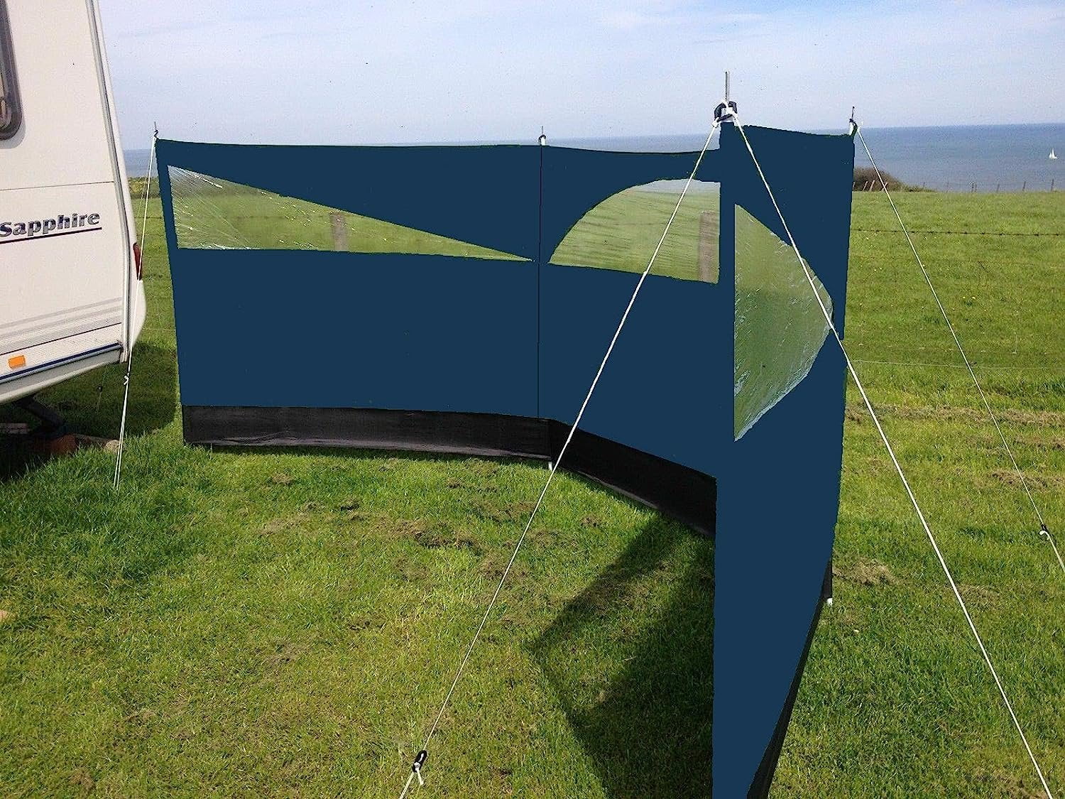 Indigo Blue WBTS Outdoor Wind Blocker and Camper's Windbreaker with 3 ...