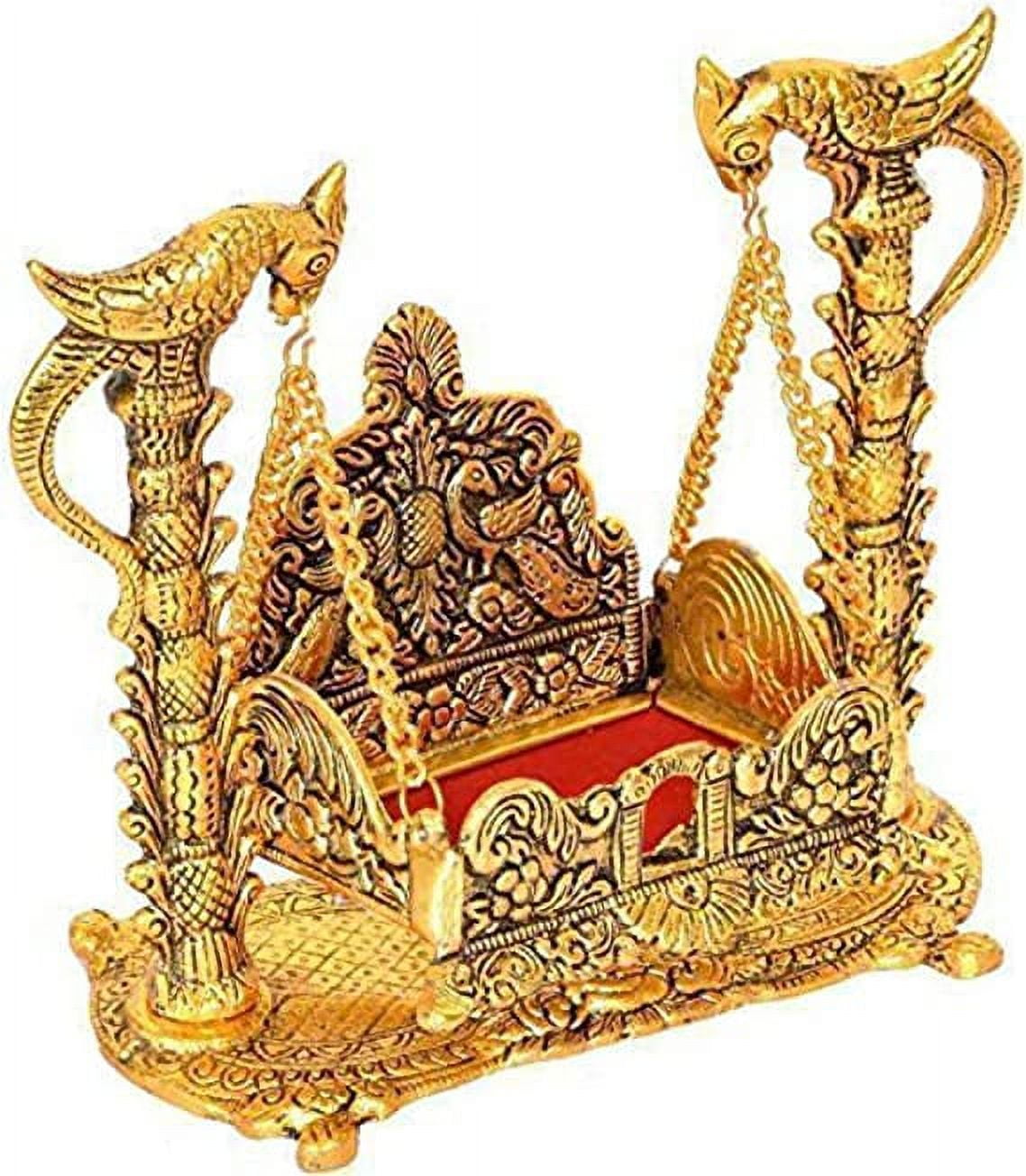 WC Jhula for Krishna Balgopal jhula for laddu Gopal - Metal Swing for ...
