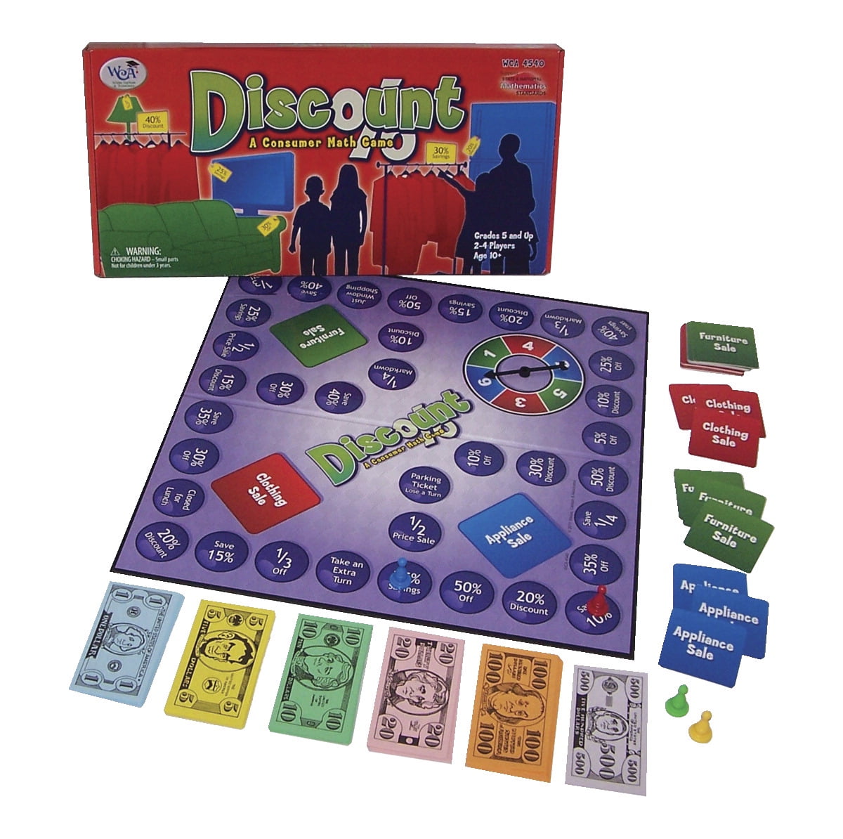WCA Discount: A Consumer Math Game - Walmart.com