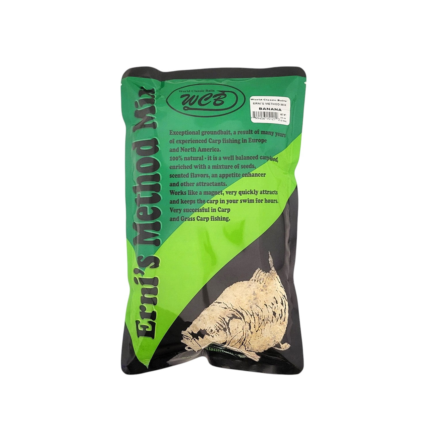 WCB Carp Baits Groundbait Chum Mix Feeder Mix Carp Bait - Erni's Method ...