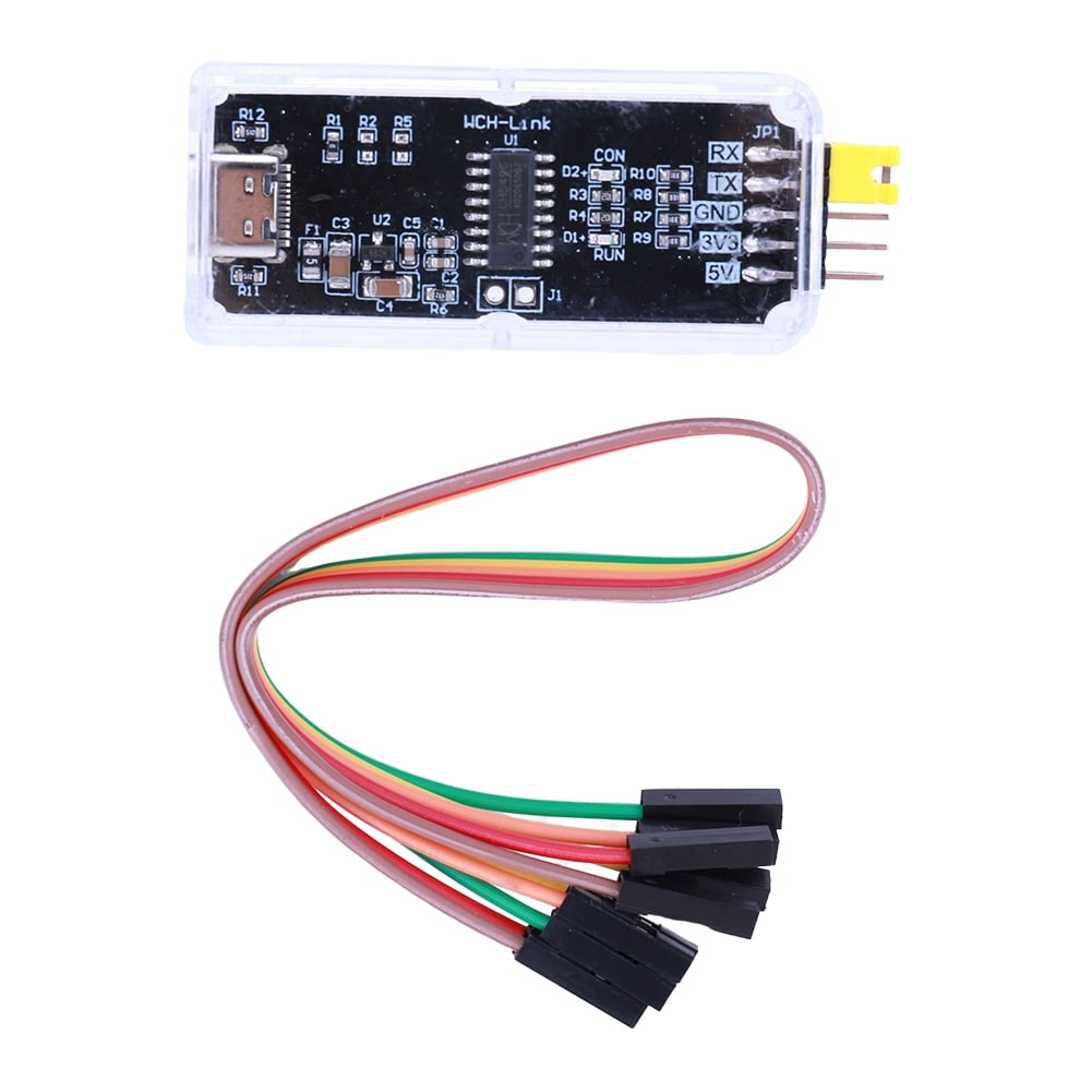 WCH-Link Emulator CMSIS-DAP Download RISC-V Online SWDTTL ARM TypeC Debug(Black) - Walmart.com