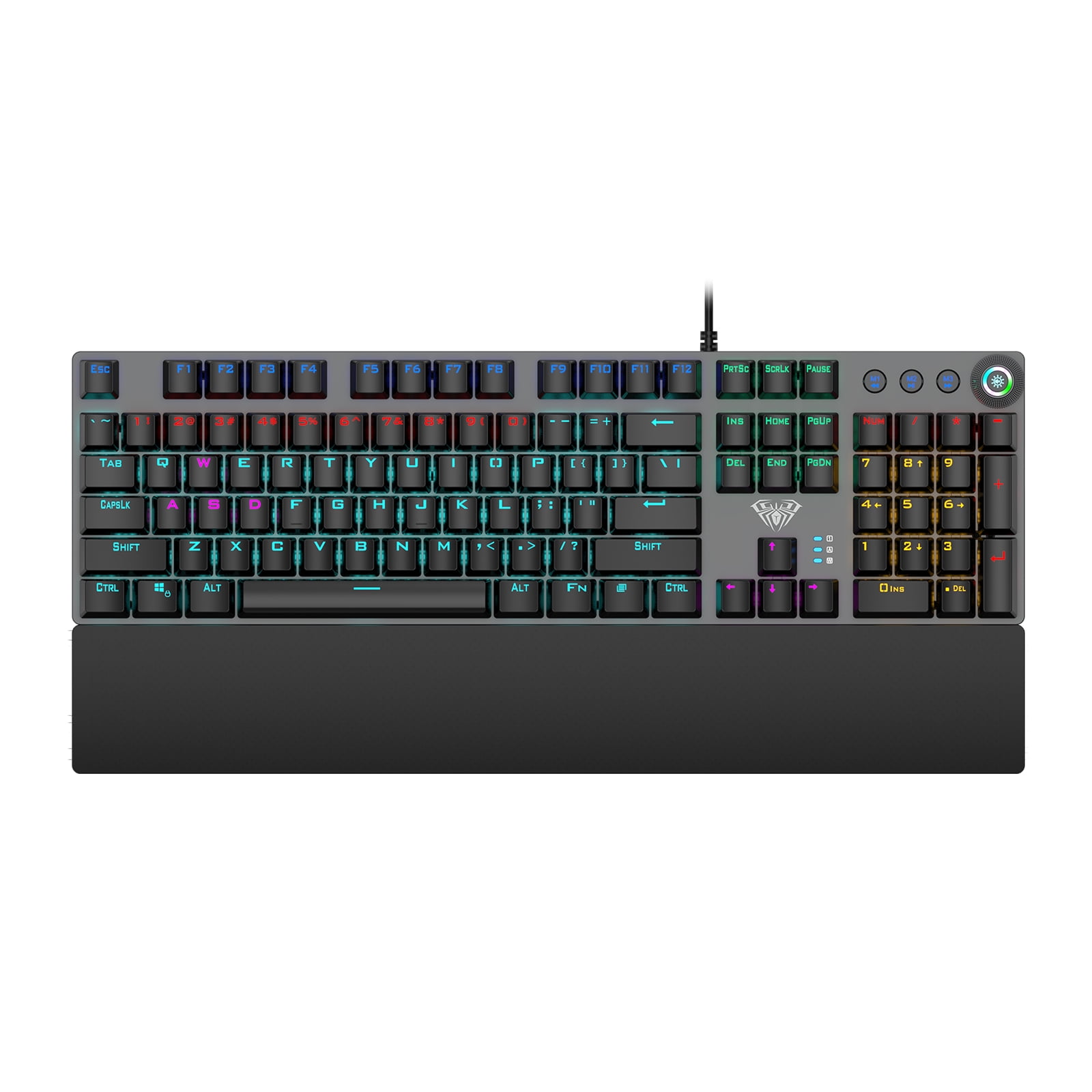 WCIZIHEB AULA F2058 Mechanical Gaming Keyboard With Anti-ghosting 104 ...