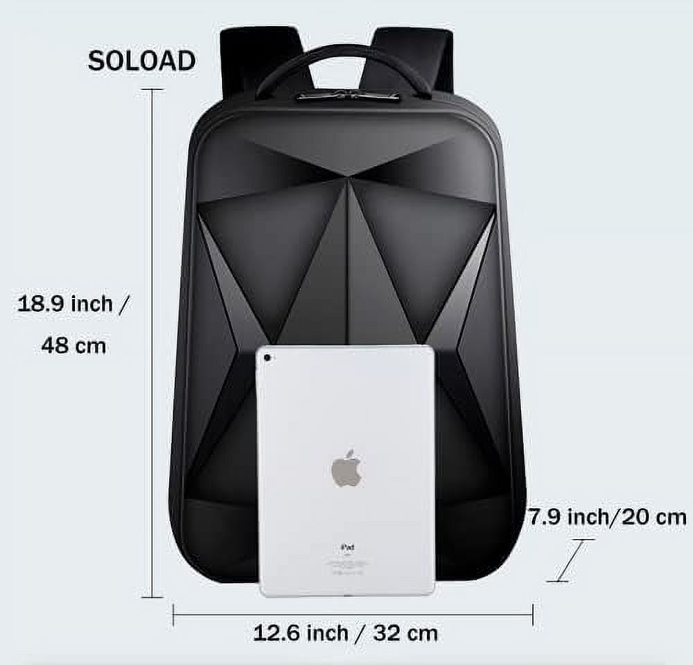 WCIZIHEB Hard Shell Laptop Backpack 17 Inch Business Gaming Backpack ...
