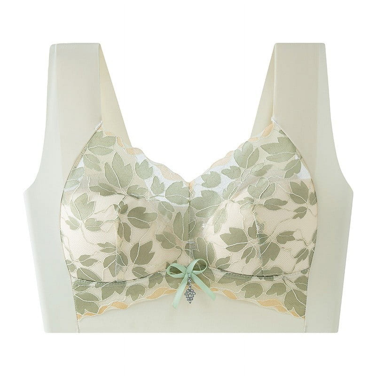 WCJM Bra Versatile Comfy & Wireless Bra Lace Plus Size No Wire ...