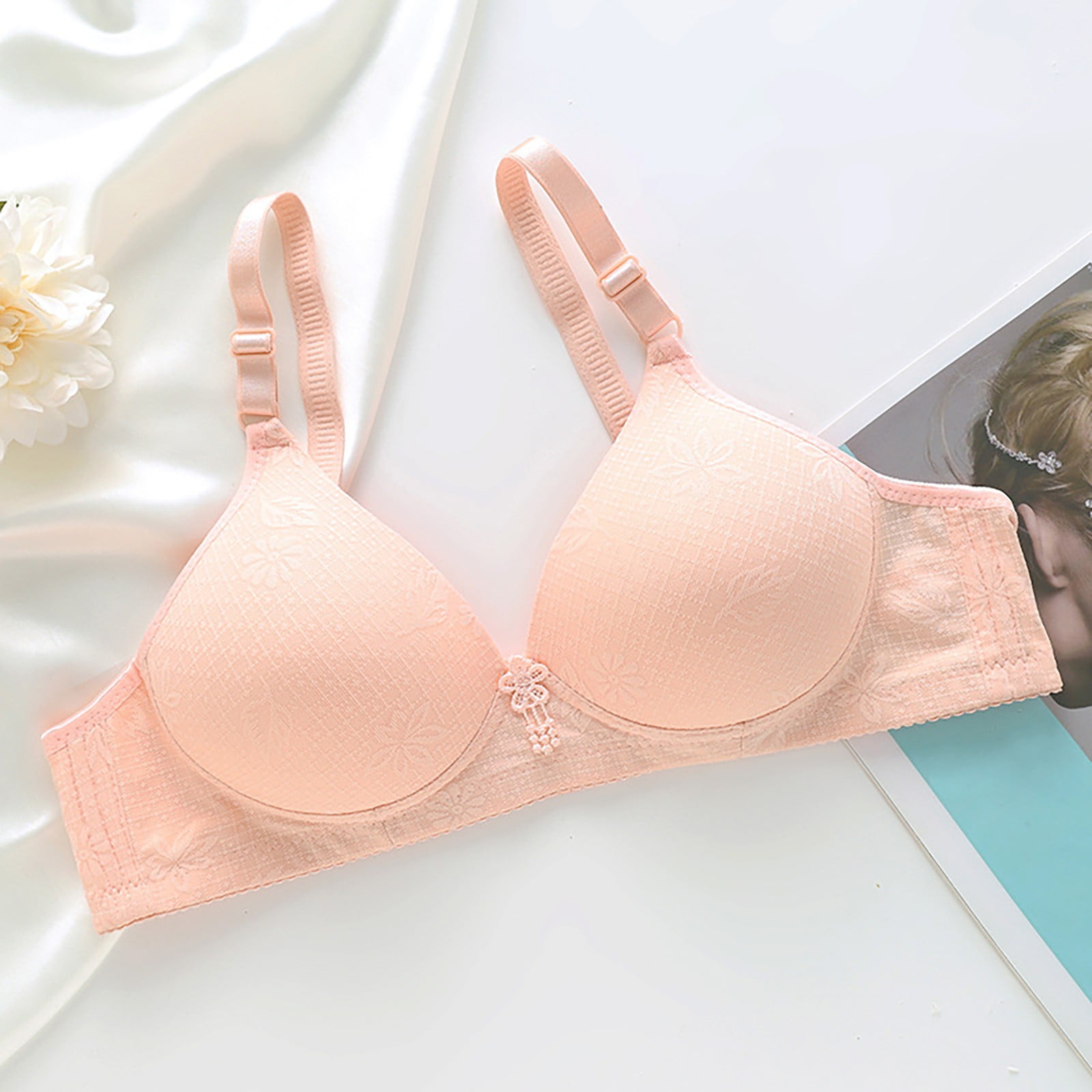 WCJM Large Sized Breathable Lingerie for Women and Mothers No Rims ...