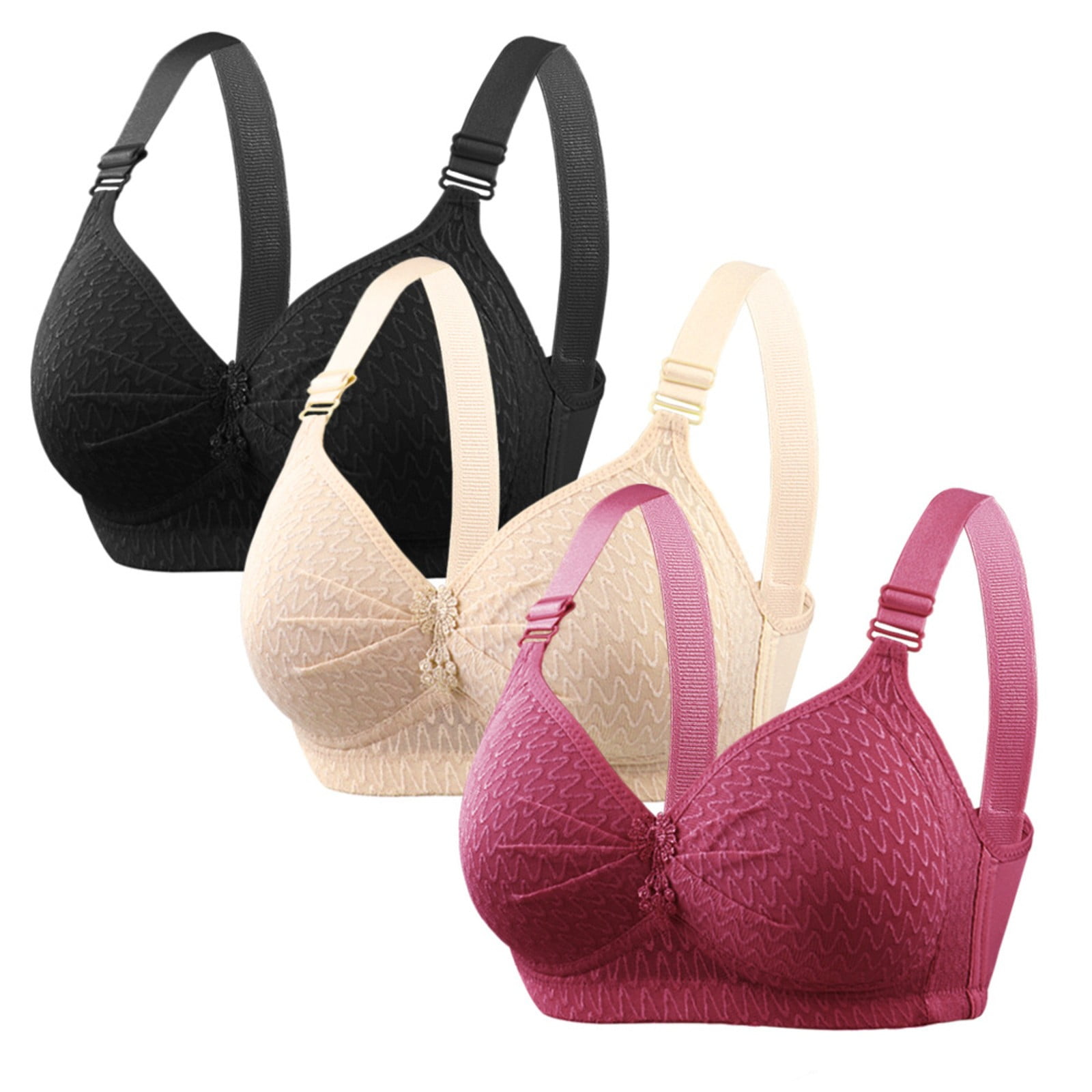 WCJM Up To 50% Off Bra Low-Impact Activity Sleep Bras Polyester,Spandex ...