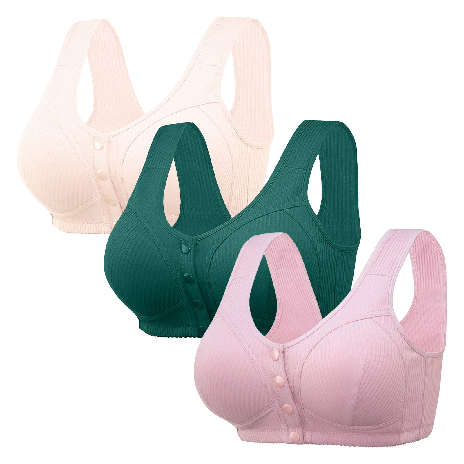 WCJM Women cotton Purple Thin Laceless Steel Ring Comfortable Breathability Underwear Large Size ...