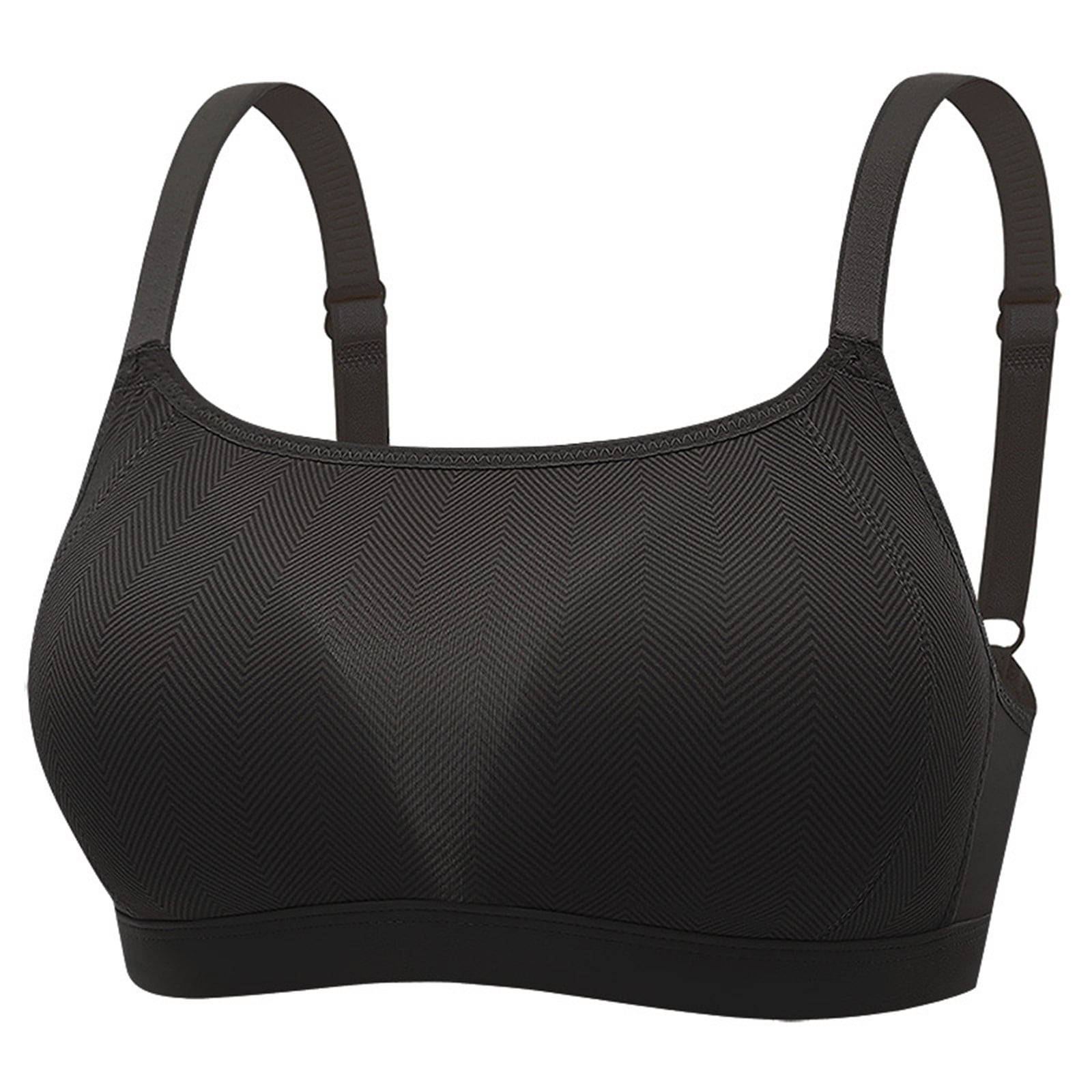 WCJM Women's nylon Beige nylon bra Women's Low Back Bra Wire U Shaped ...