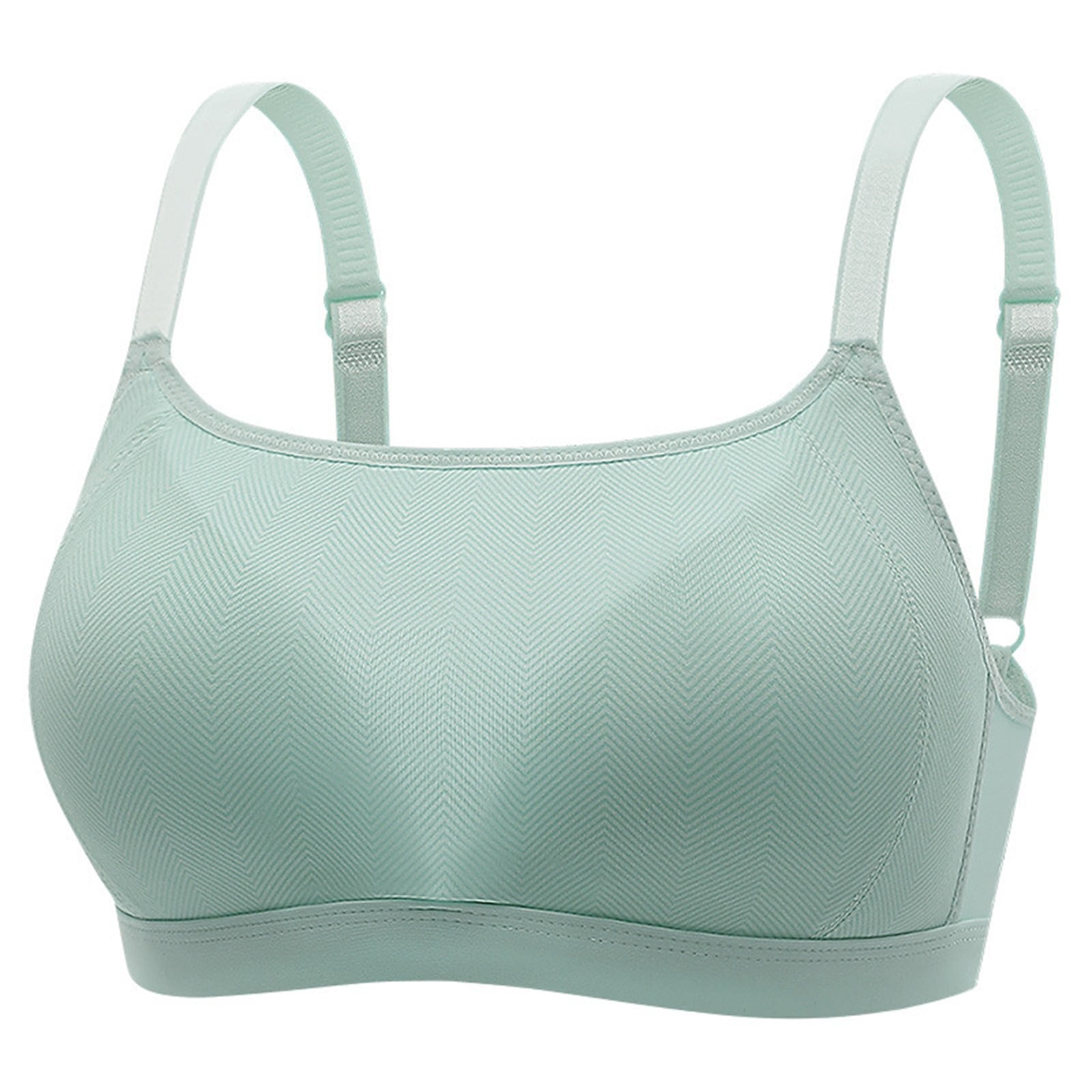 WCJM Women's nylon Beige nylon bra Women's Low Back Bra Wire U Shaped ...
