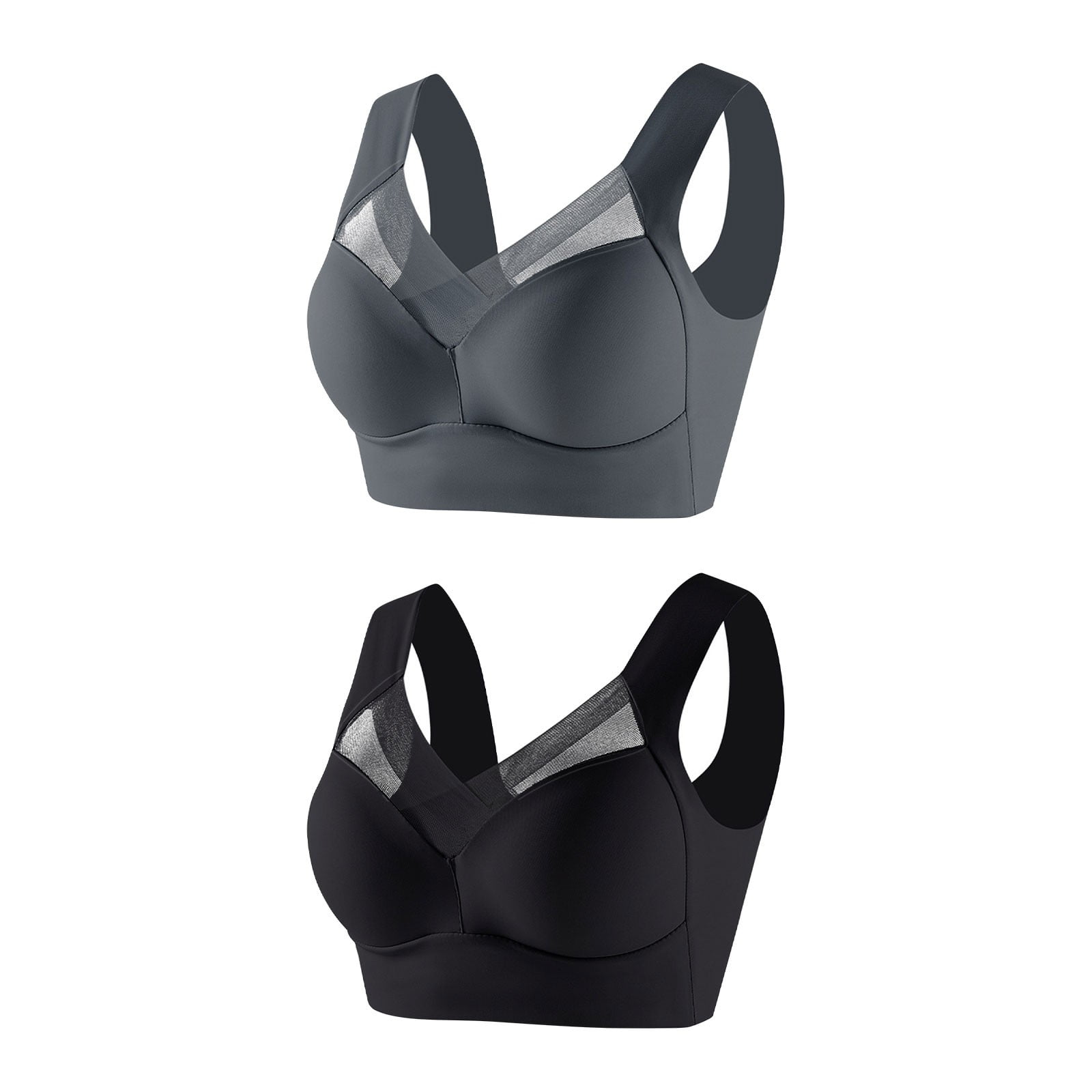 WCMZJ 2024 New Posture Correcting Bra Wireless Bra Breathable ...